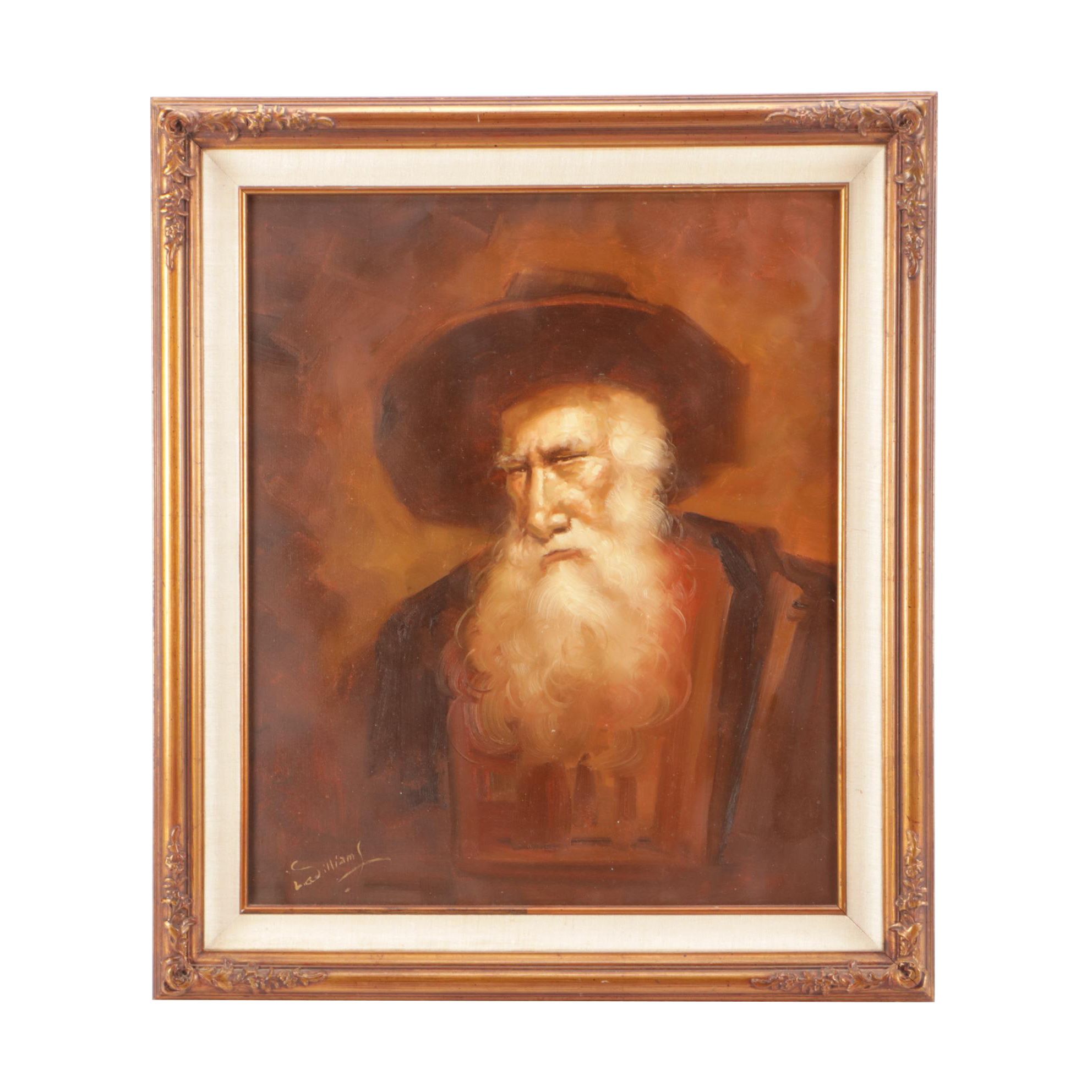L. Williams Oil Portrait Painting | EBTH