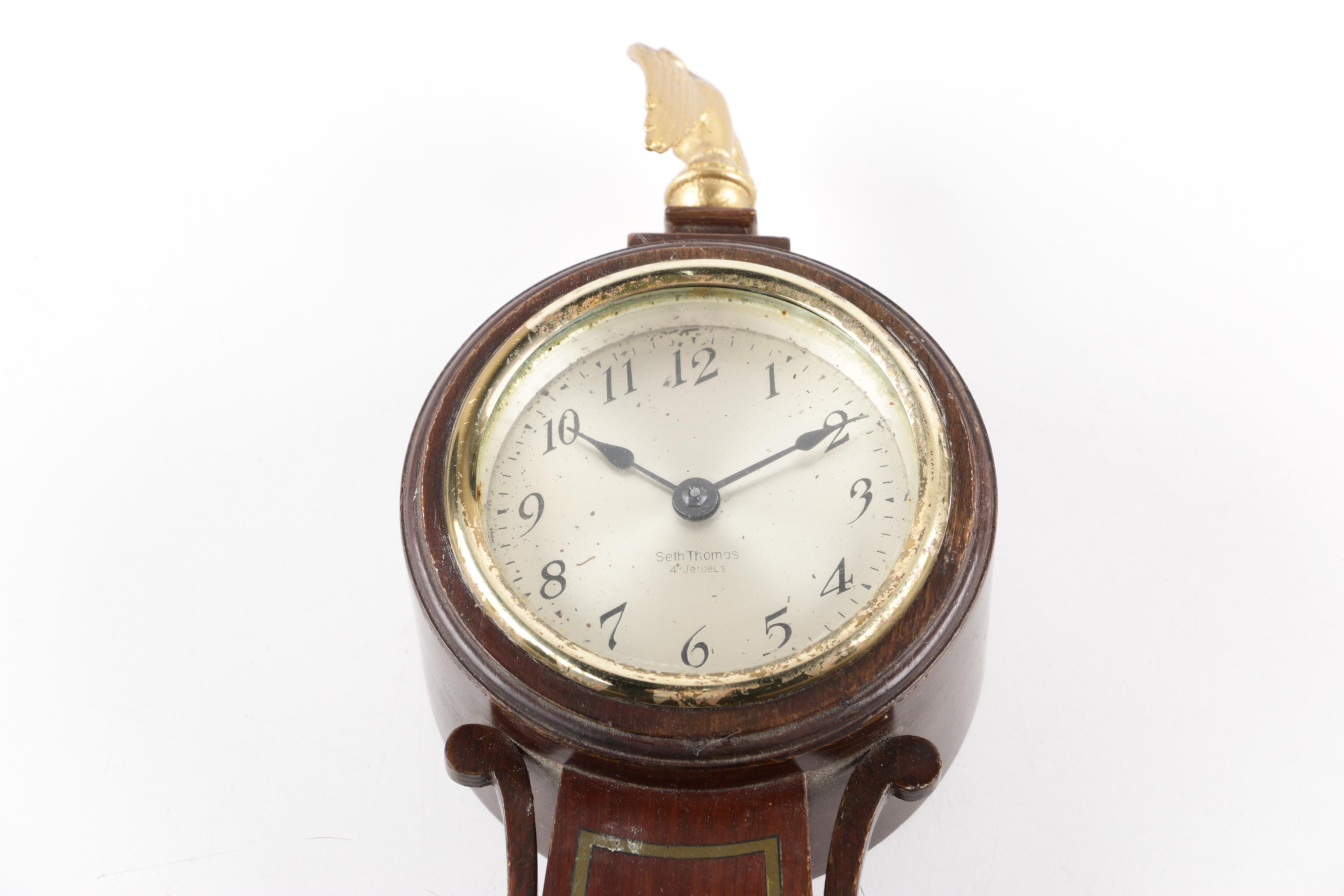 Seth Thomas "Danvers" Banjo Wall Clock, 1920s | EBTH