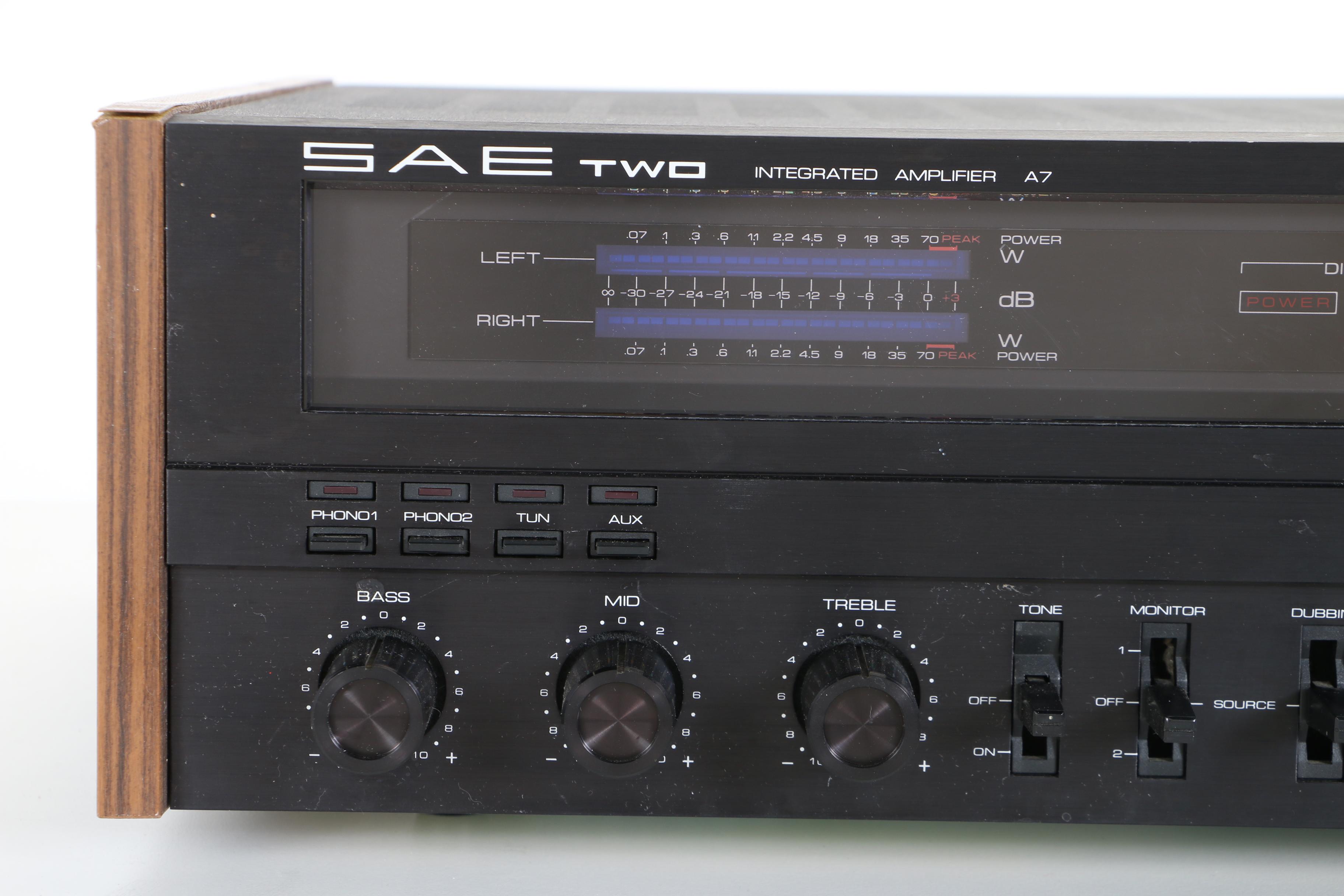 SAE TWO A7 Integrated Amplifier | EBTH