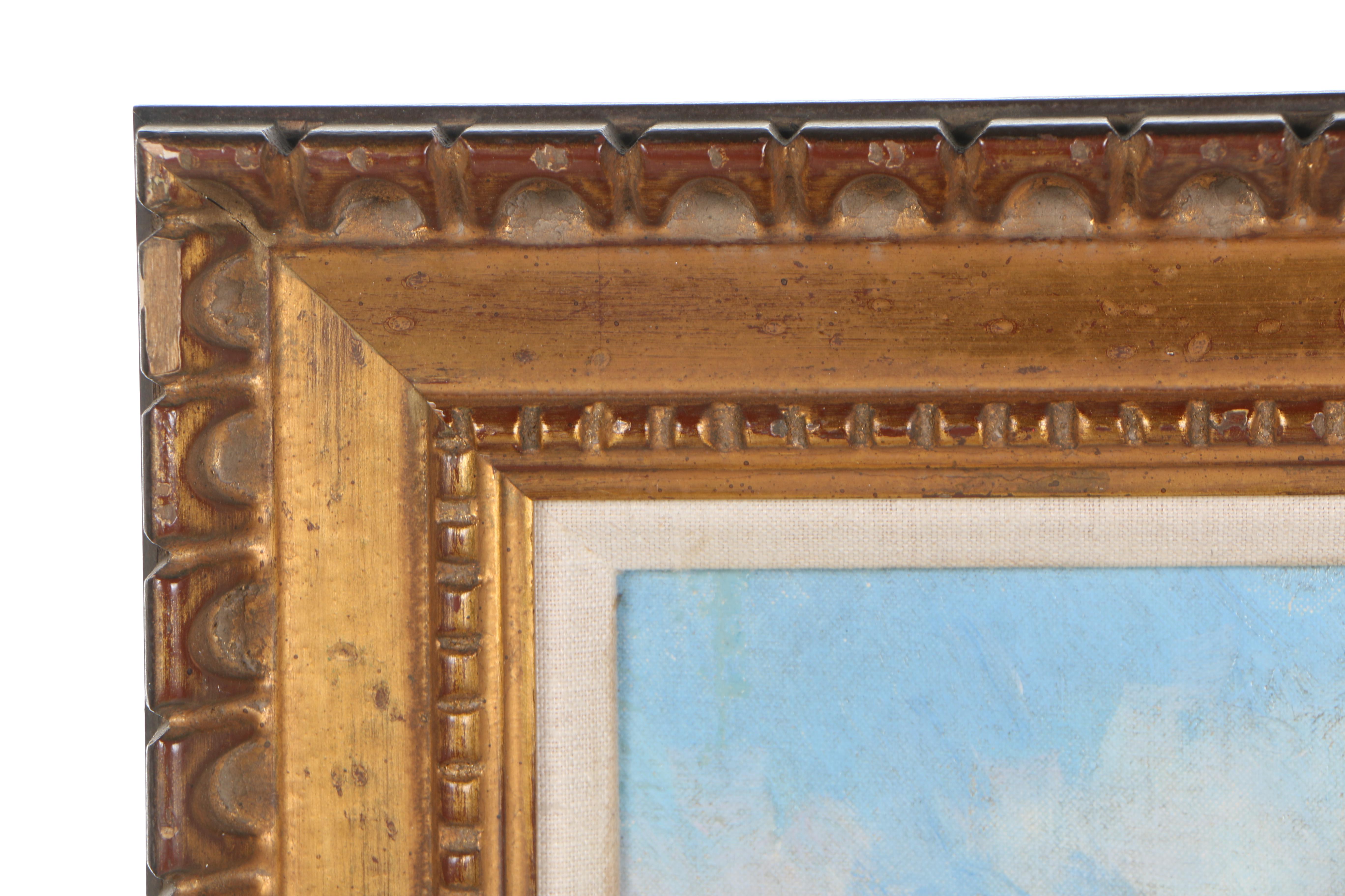 Paul Ashbrook Mid Century Oil Painting on Canvas Board | EBTH