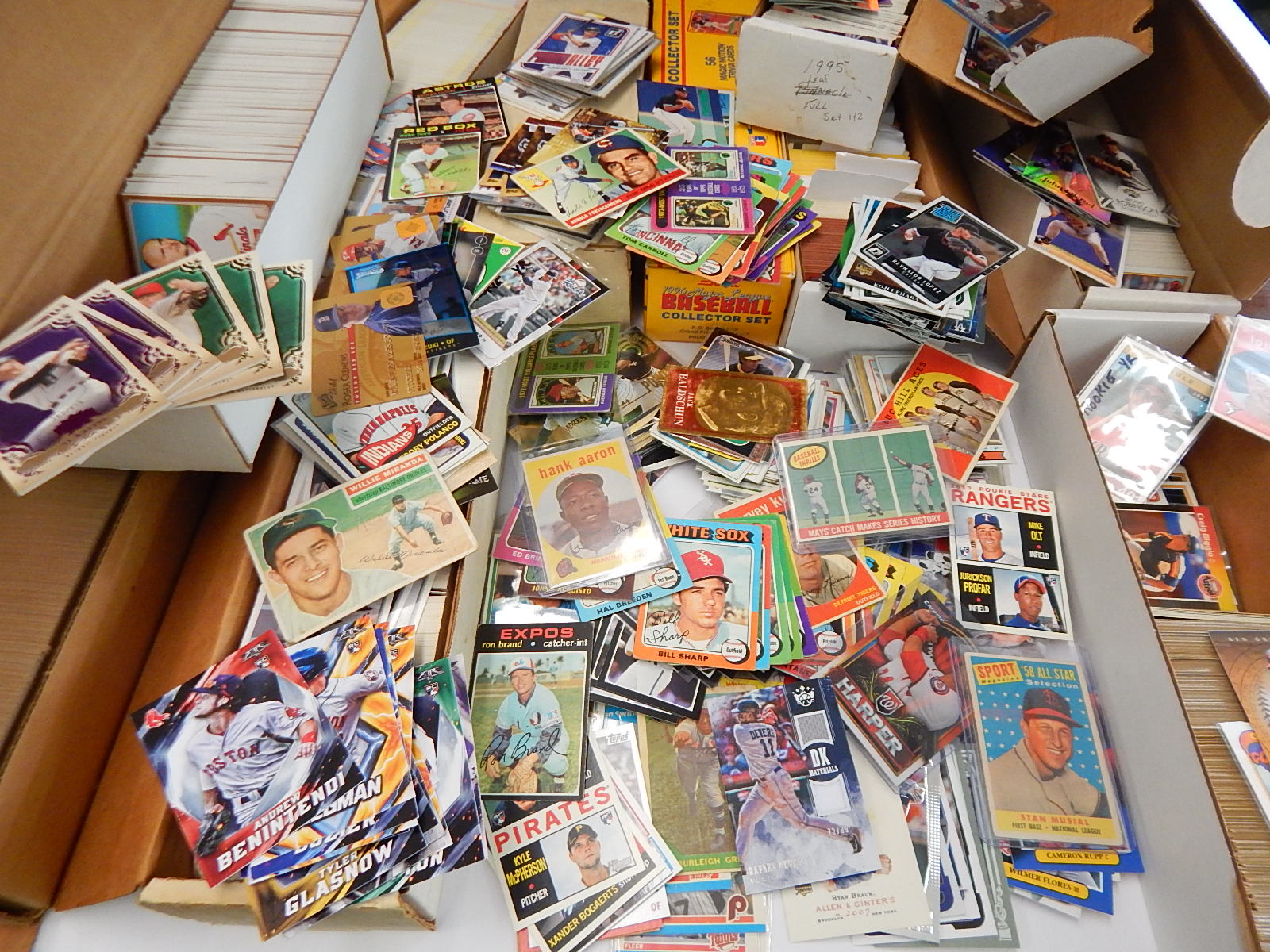Large Baseball Card Collection with Full and Partial Sets | EBTH