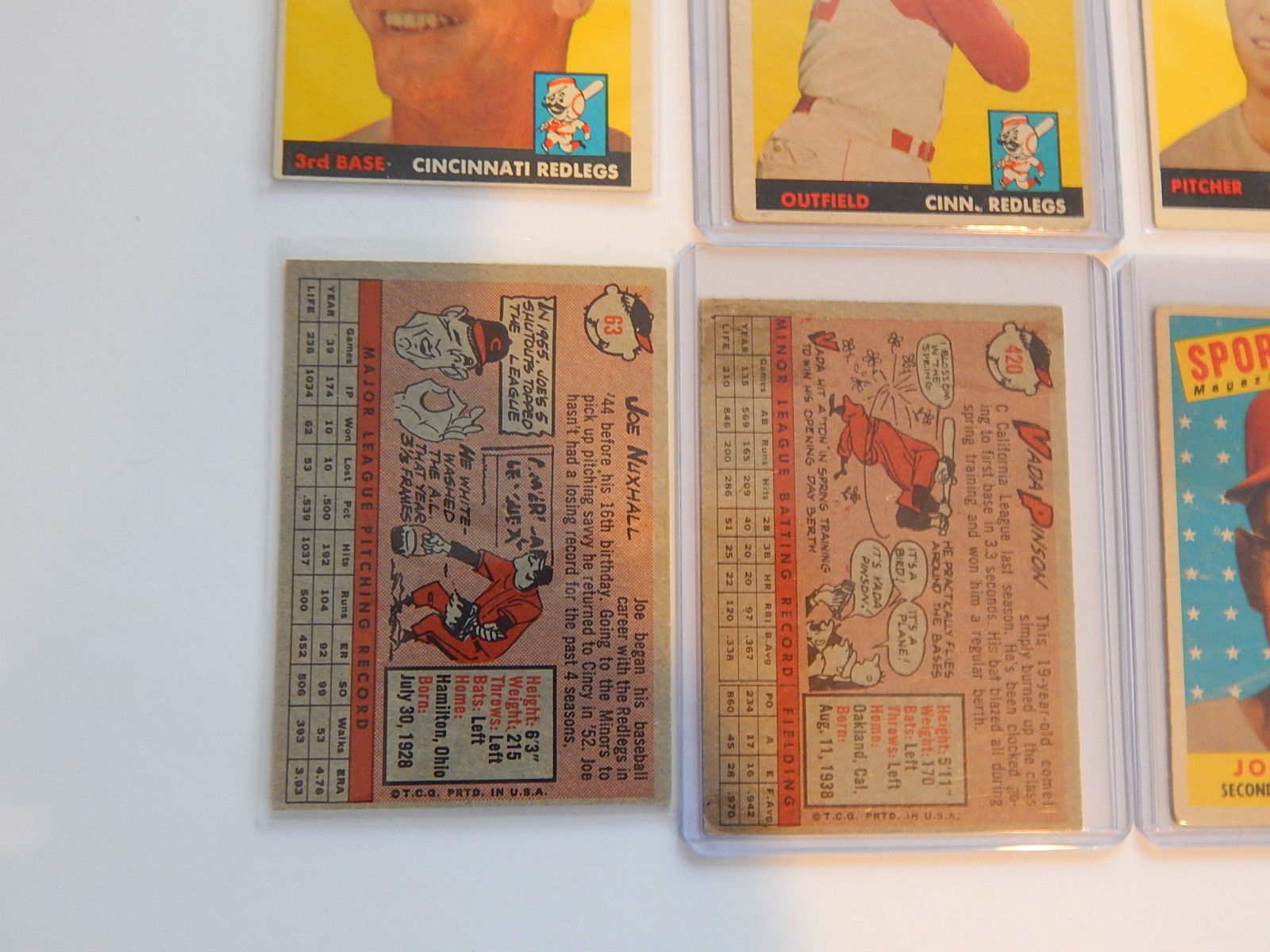 1958 Topps Cincinnati Reds Baseball Card Lot | EBTH