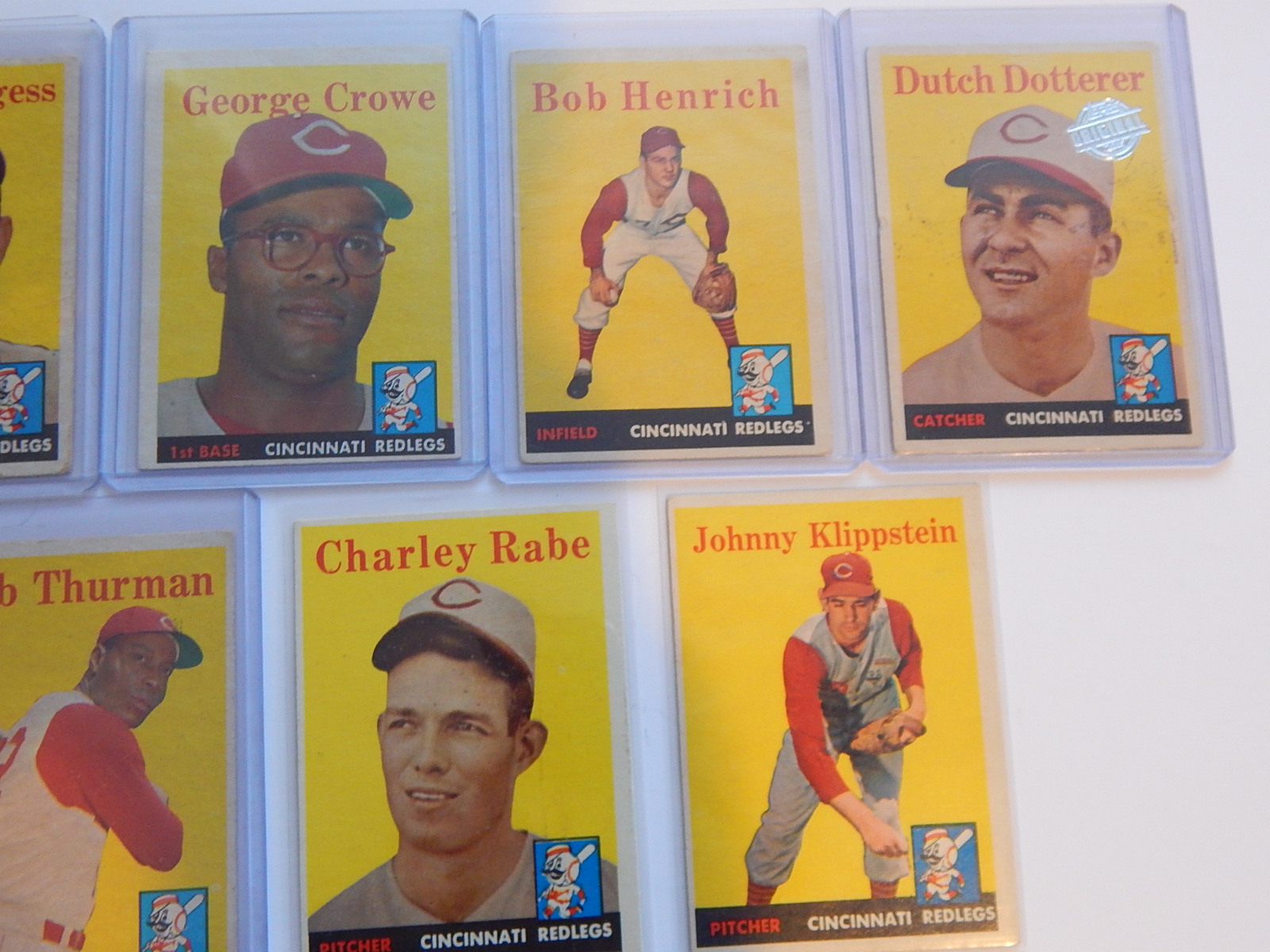 1958 Topps Cincinnati Reds Baseball Card Lot | EBTH