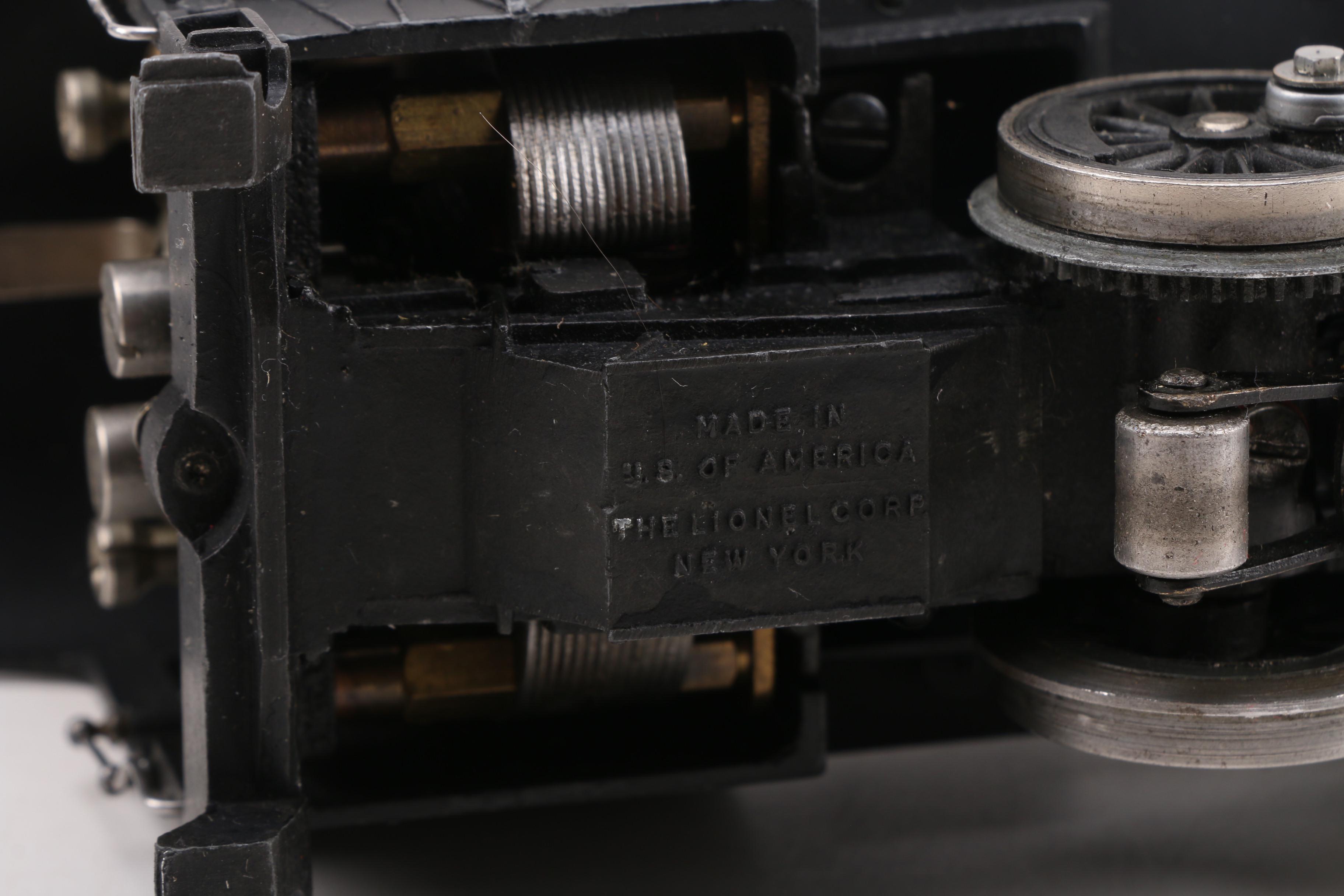 Lionel Pre-War 701 Steam Switcher and 701T Tender with Post-War Cars, c ...