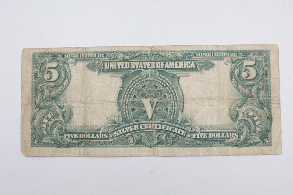 1899 United States Five Dollar Silver Certificate | EBTH