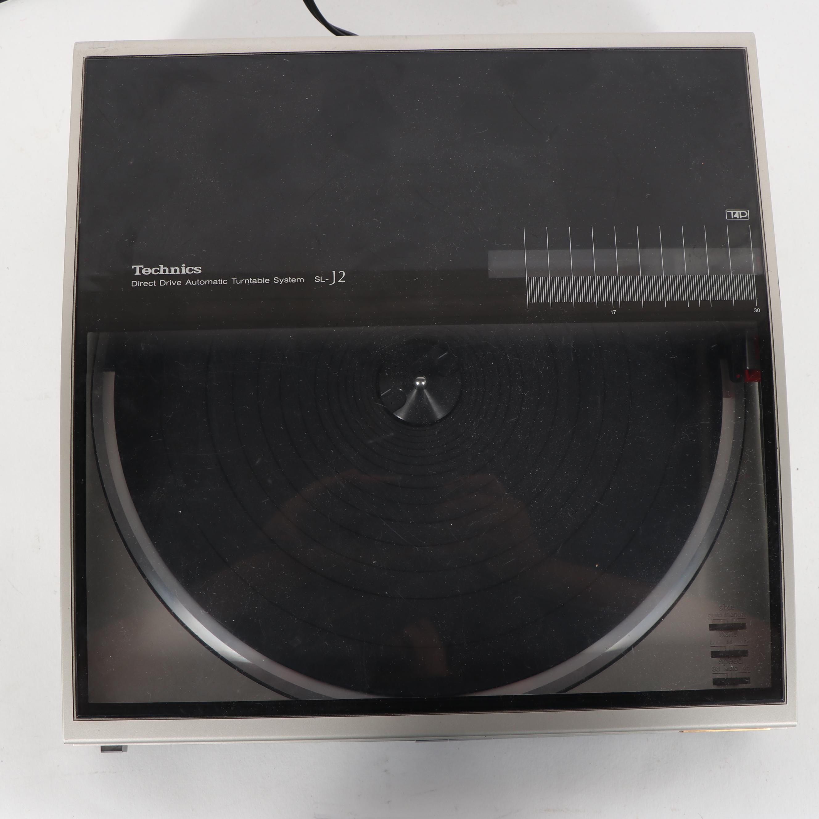 Technics Model SL-J2 Direct Drive Automatic Turntable, circa 1980s | EBTH