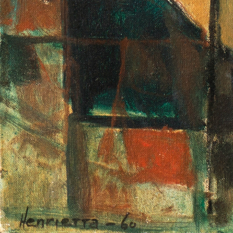Henrietta Oil Painting of Modernist Figures, 1960 | EBTH