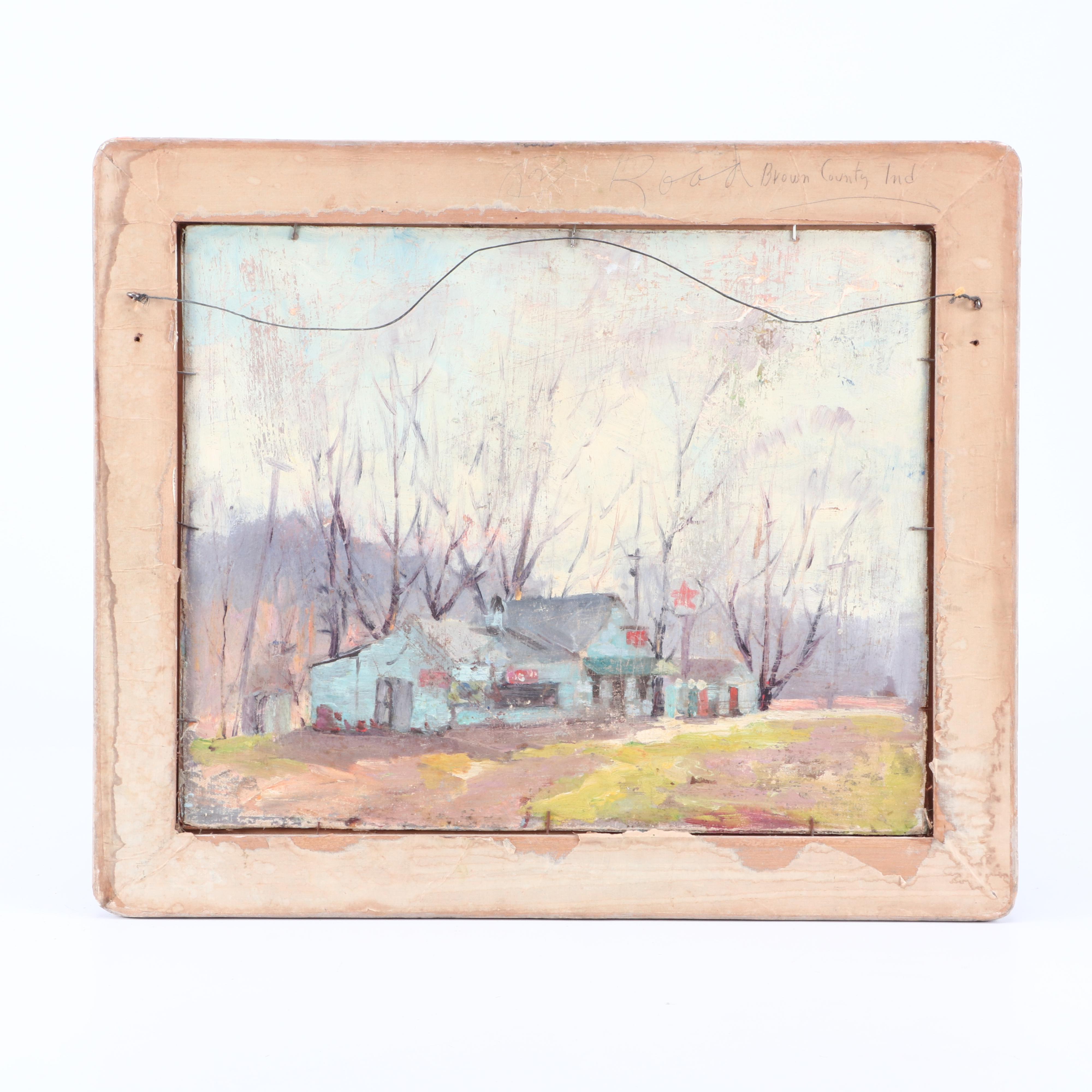 James Eccles Pastoral Landscape Oil Painting | EBTH