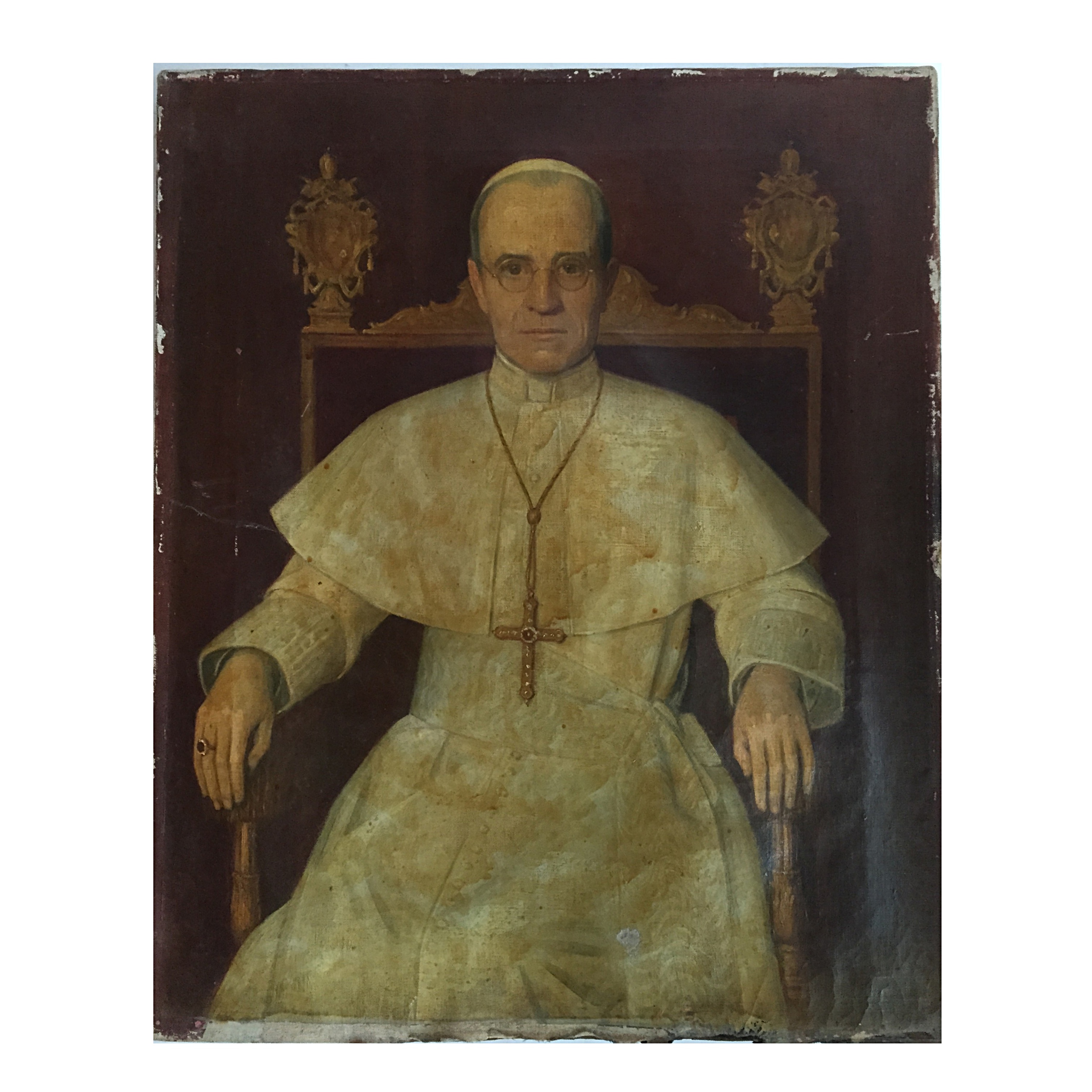 Portrait of Pope Pius XII Oil Painting | EBTH