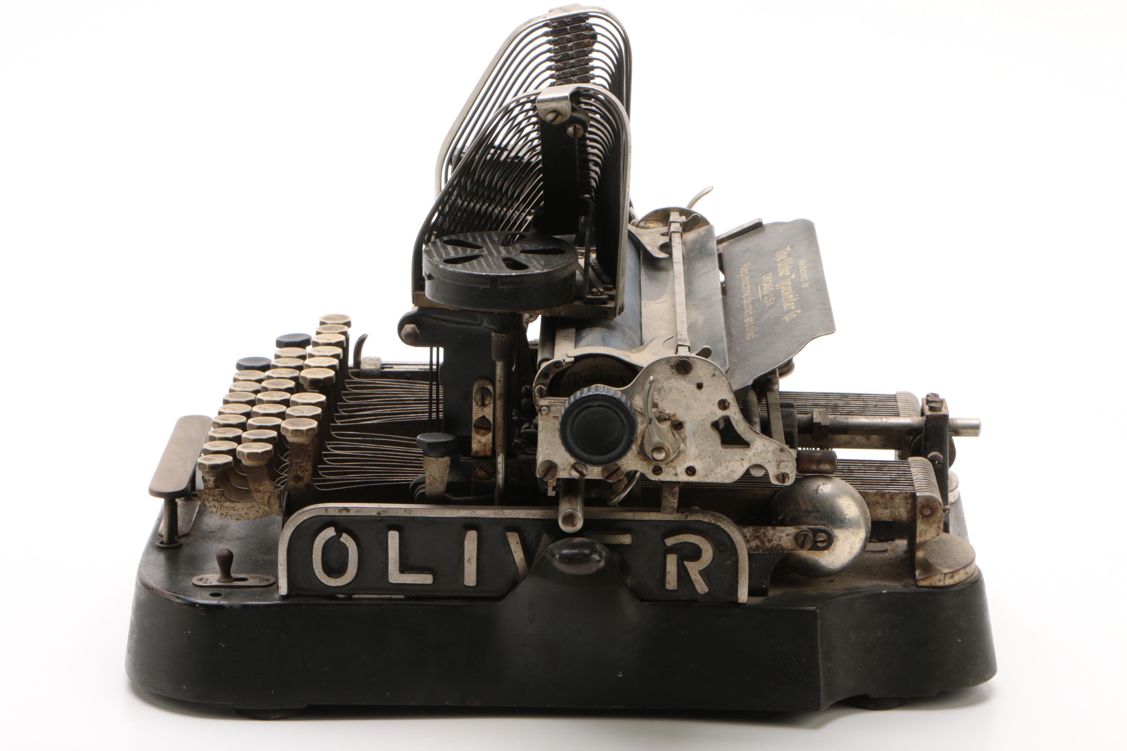 The Oliver No. 3 Standard Visible Typewriter, 1906 | EBTH