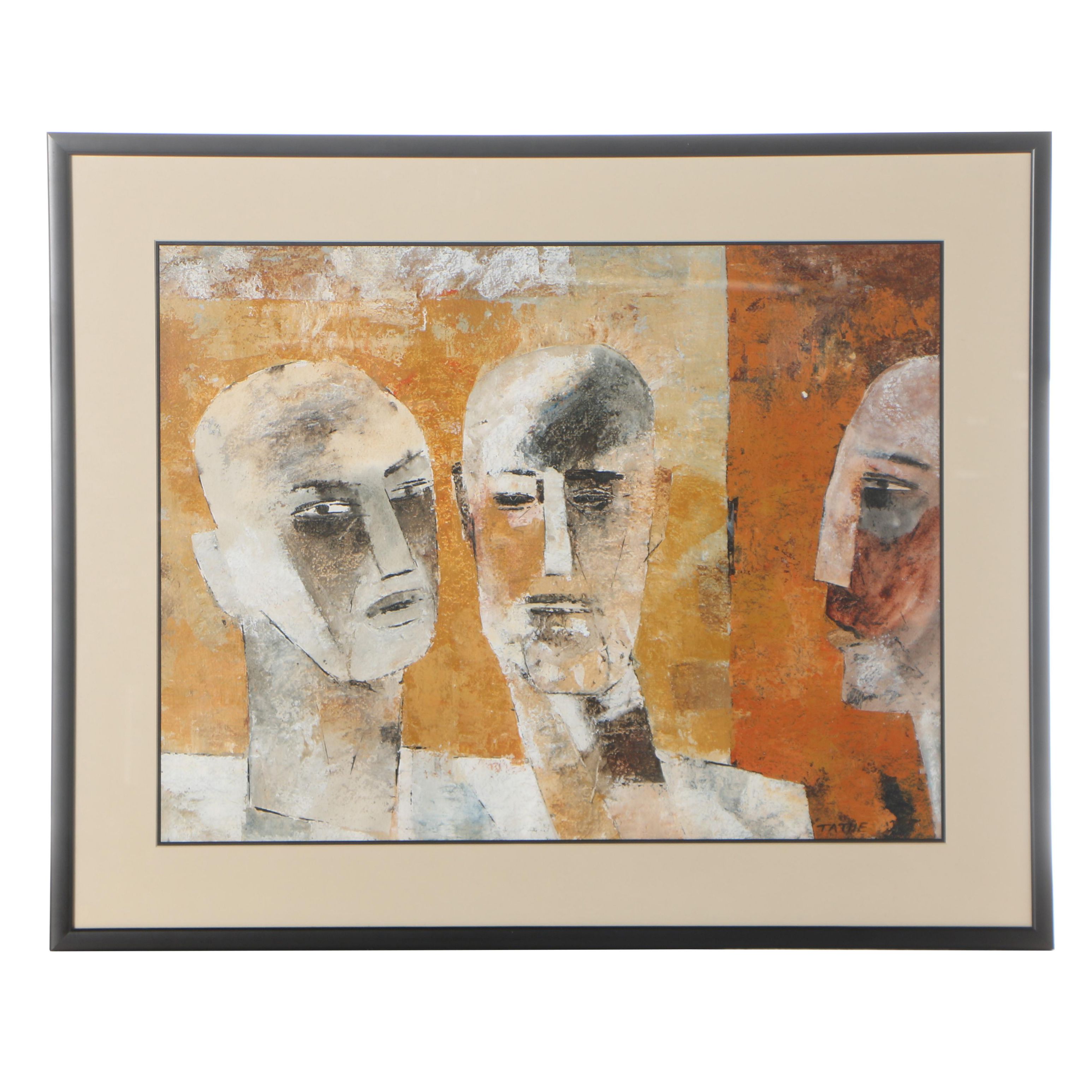 Pandurang Tathe Acrylic Painting | EBTH