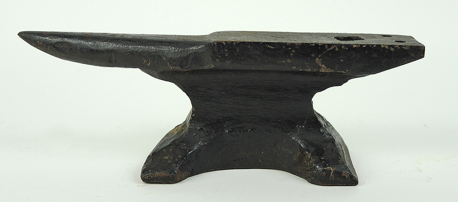 Atlas Anvil Company Glass Advertising Sign and Jewelers Anvil | EBTH