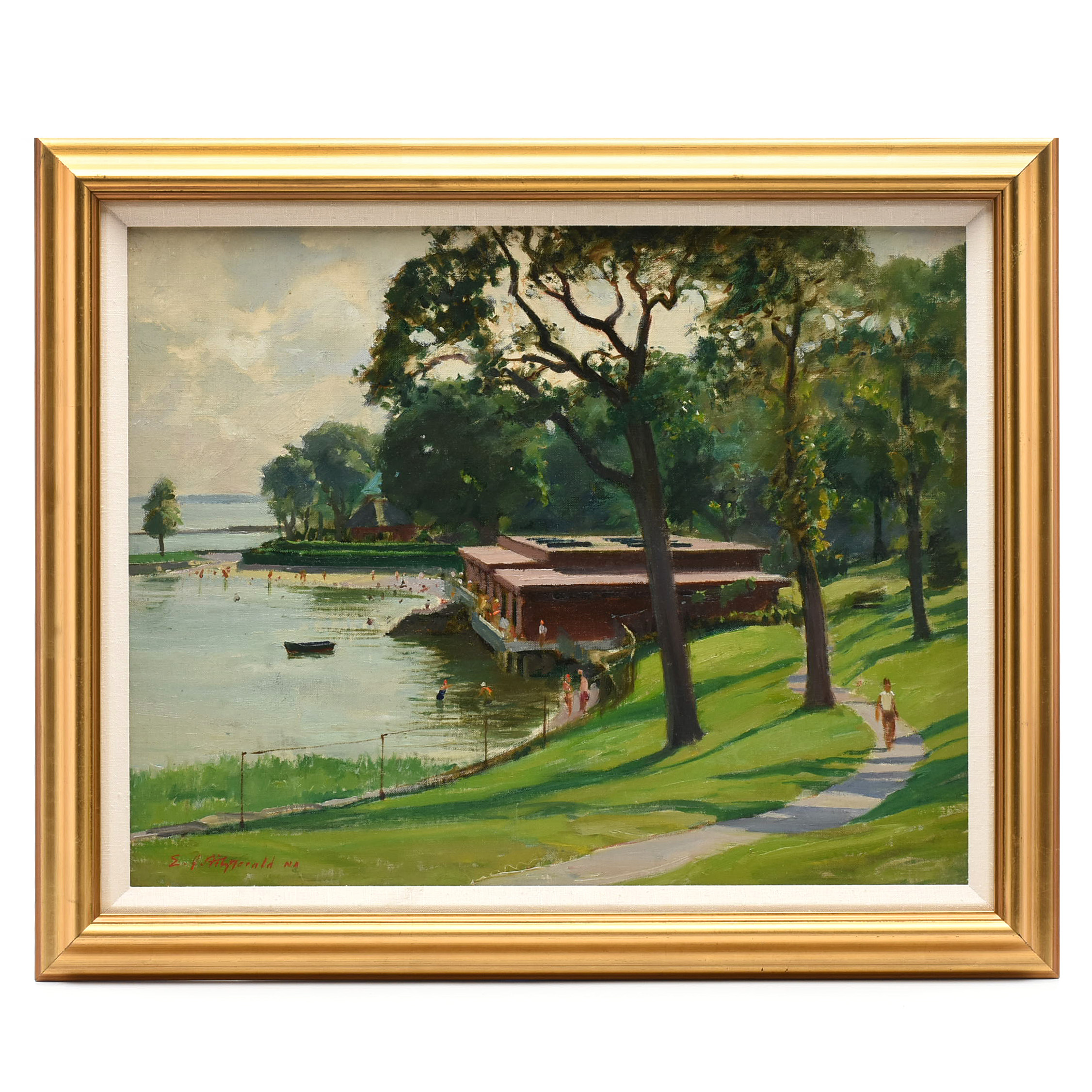 Edmond J. Fitzgerald Oil Painting | EBTH