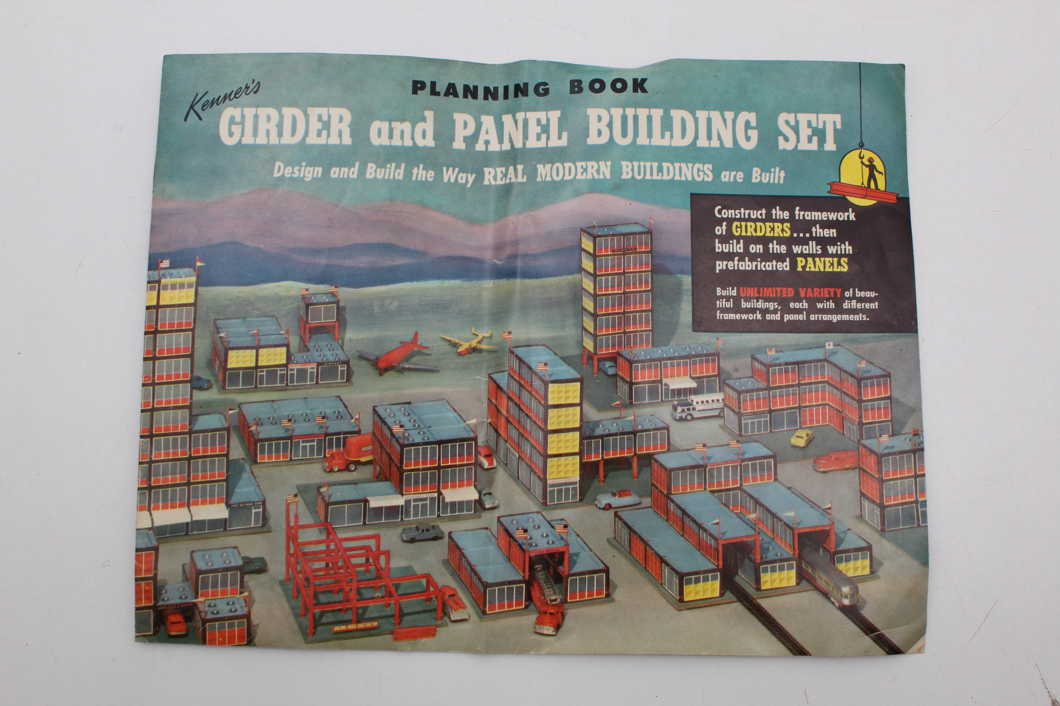 Vintage 1958 Kenner "Girder and Panel Building Set" | EBTH