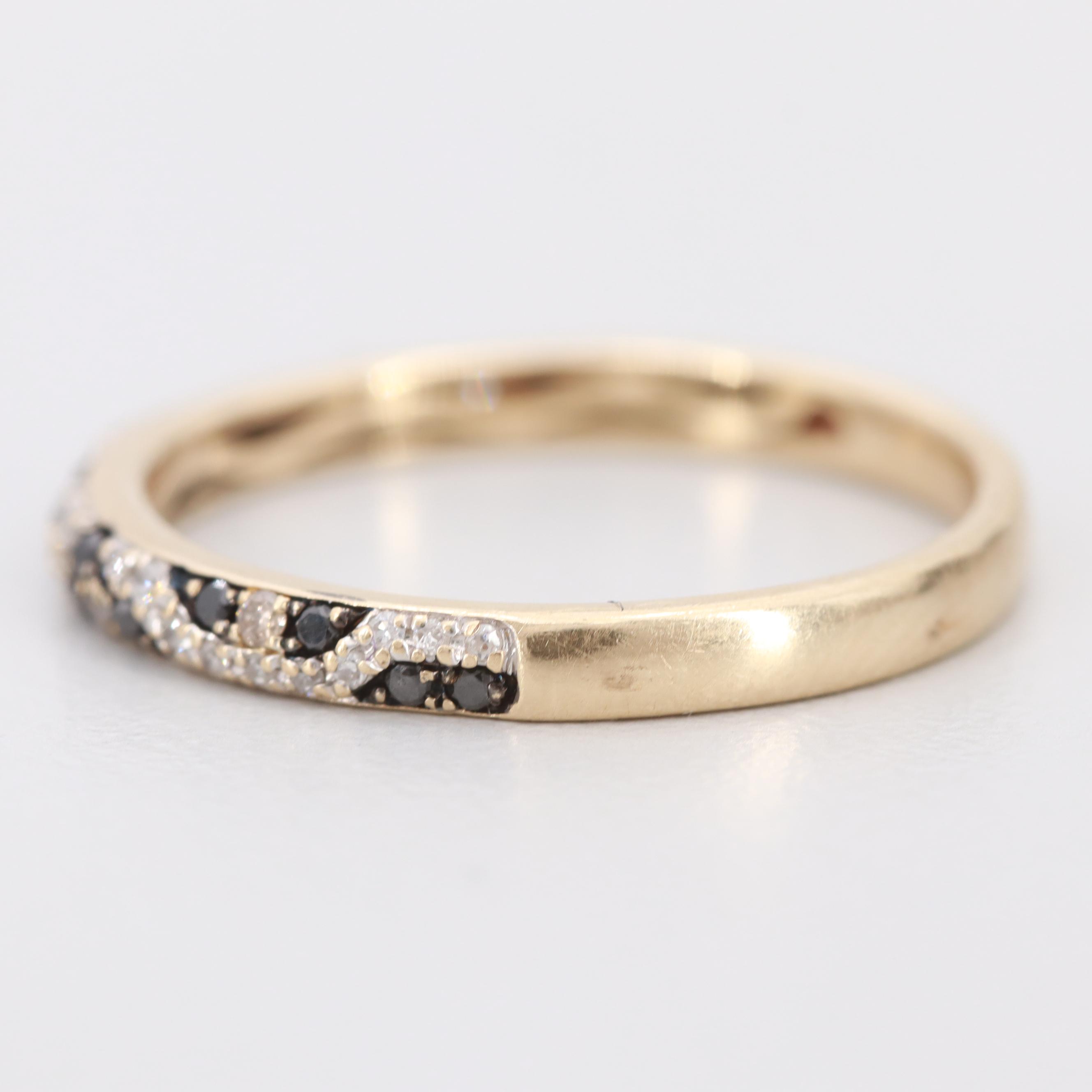 EFFY 14K Yellow Gold Diamond Ring | EBTH