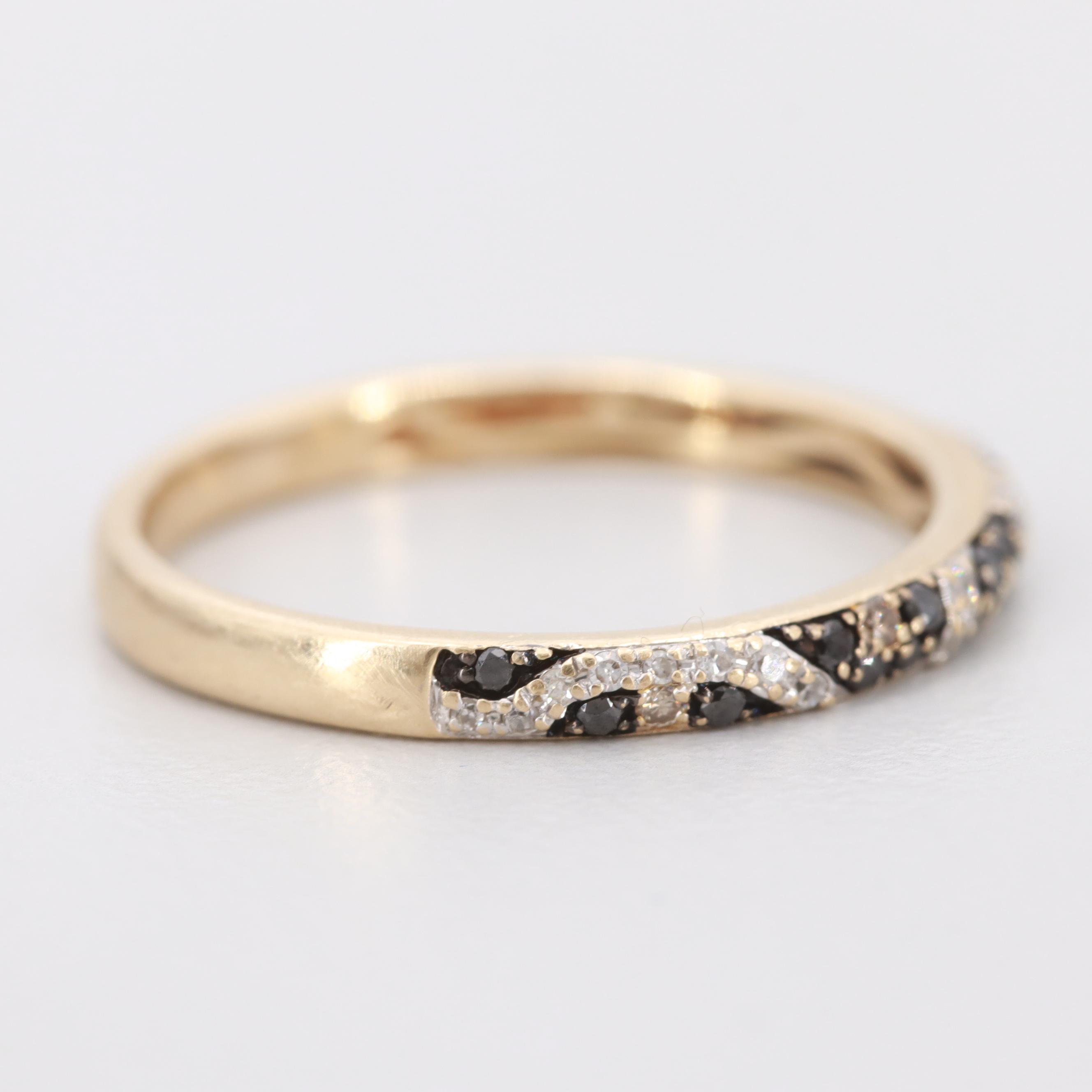 EFFY 14K Yellow Gold Diamond Ring | EBTH