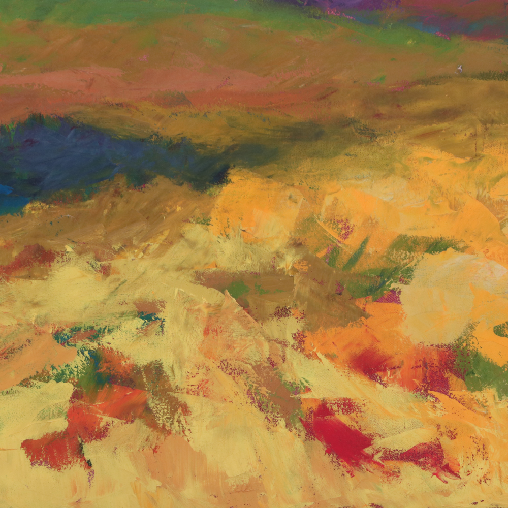 Pam Folsom Large Contemporary Oil Landscape Painting "Inspiration" | EBTH