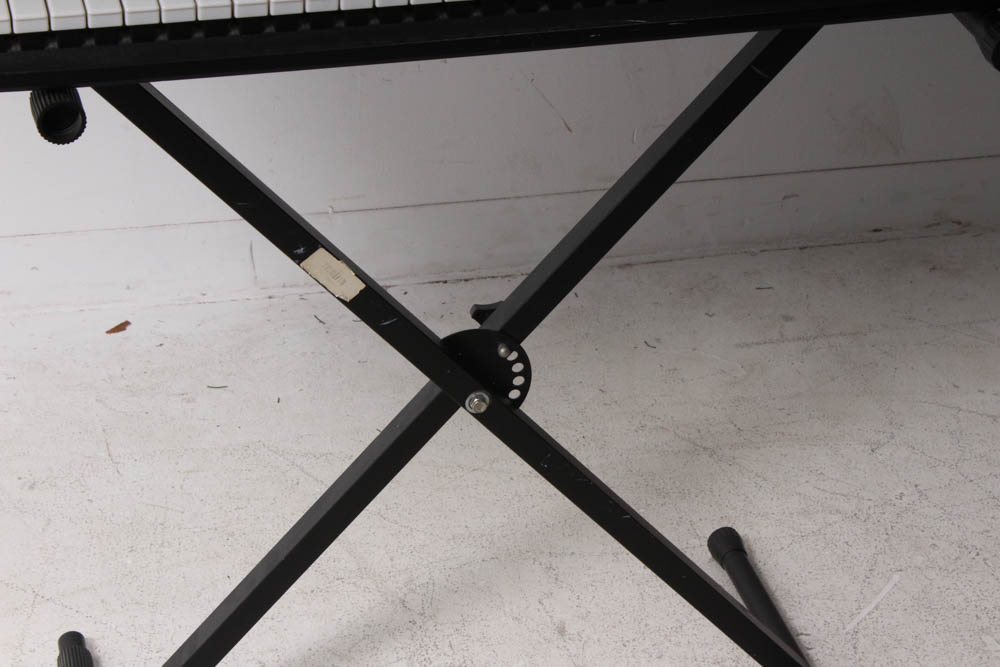 Casio "LK-43" Lighted Keyboard with Stand | EBTH