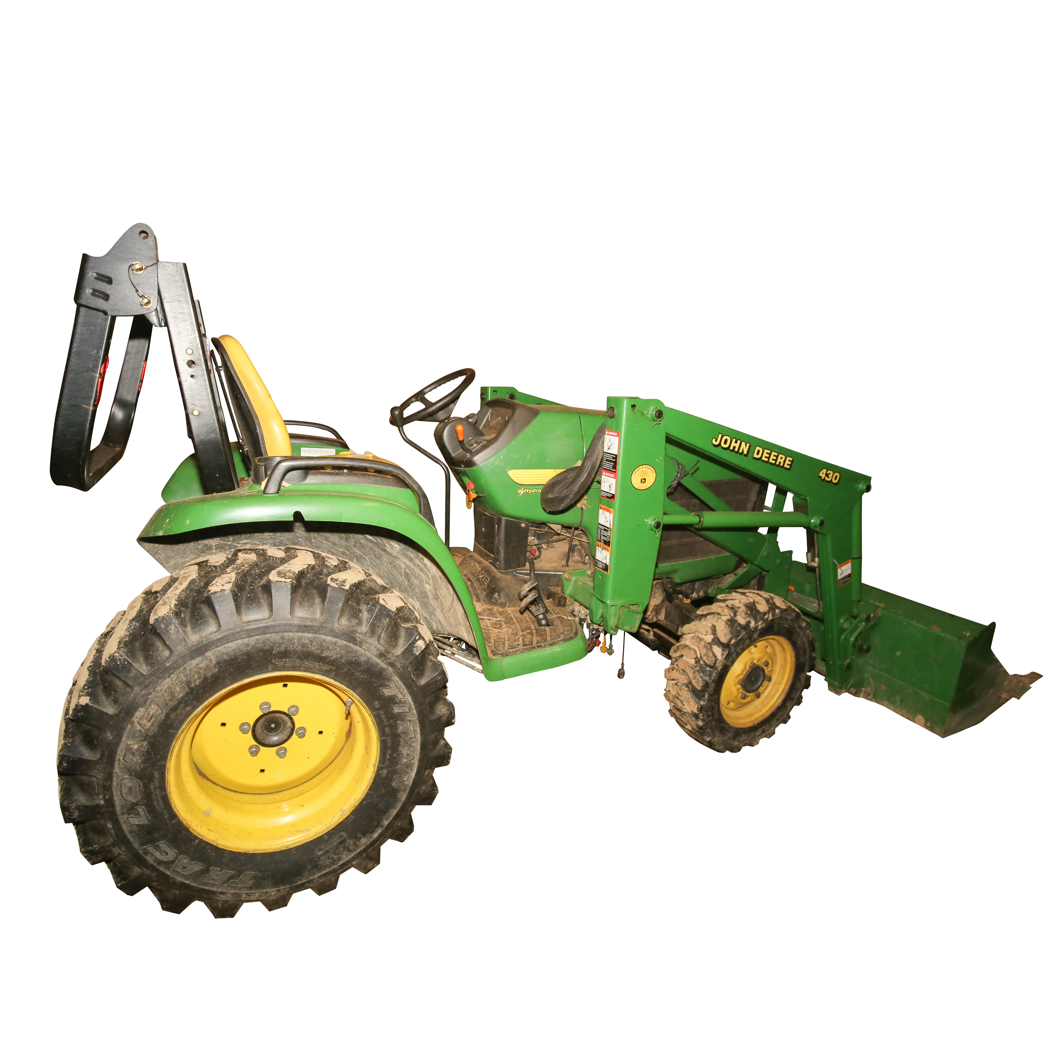 John Deere 4310 eHydro Tractor with 430 Loader Attachment | EBTH