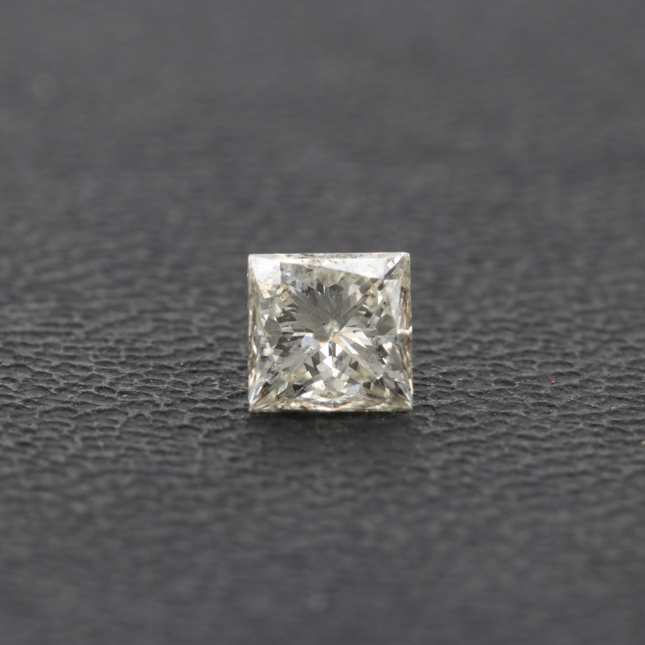 Loose Princess Cut Diamond | EBTH