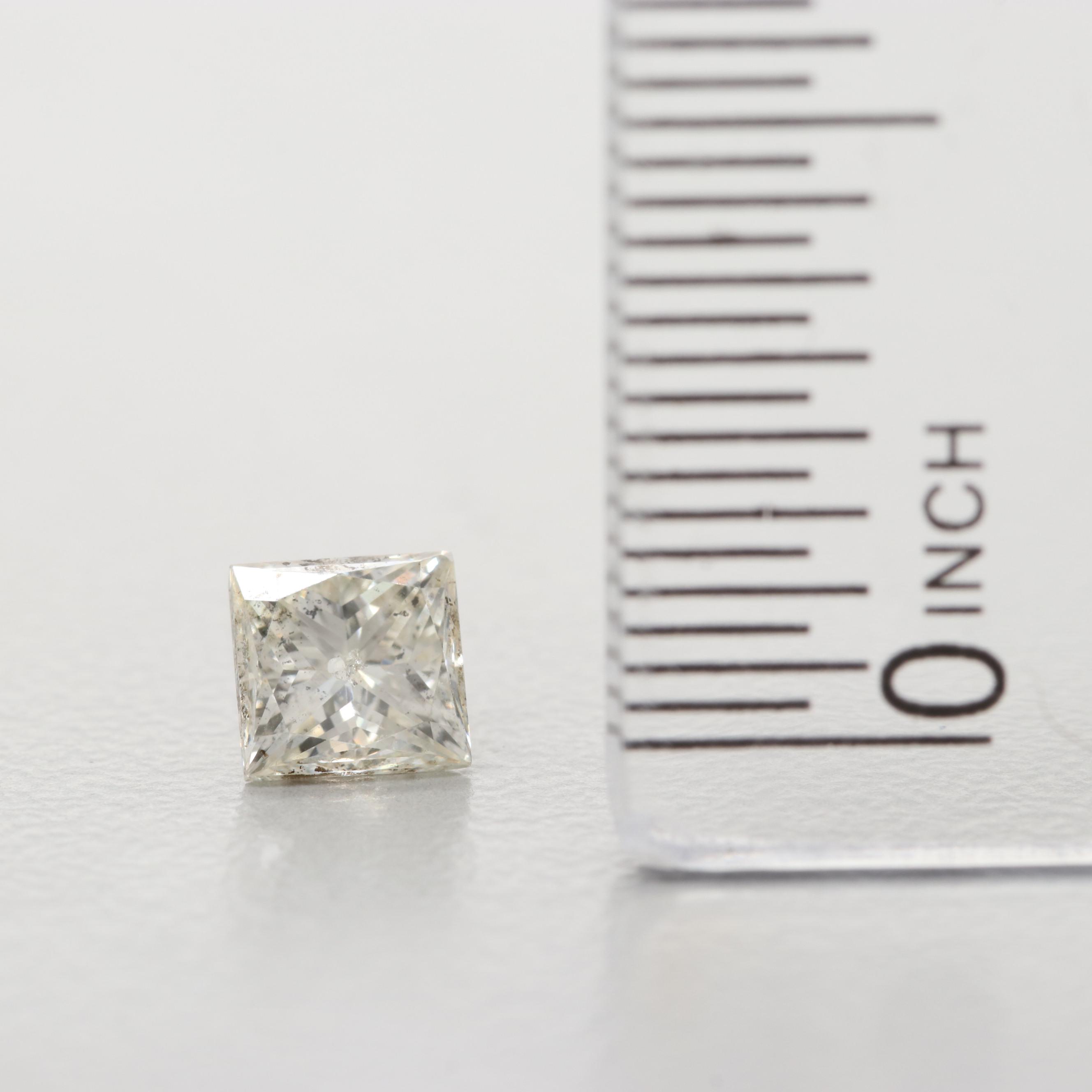 Loose Princess Cut Diamond | EBTH