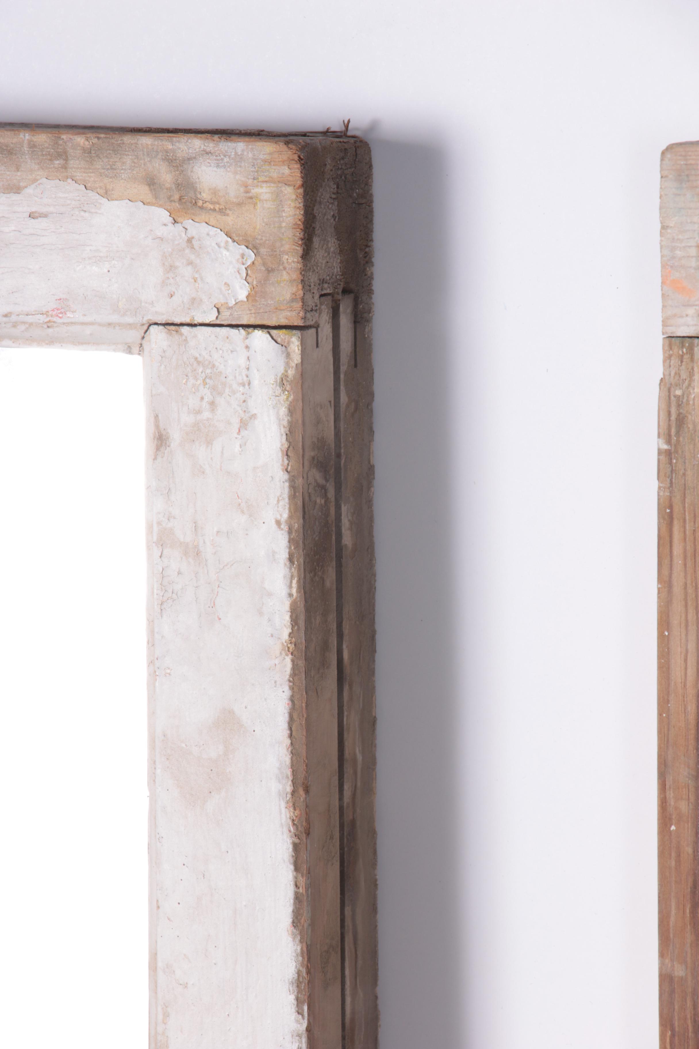 Rusticated Pine Window Frames with Mirrored Panes | EBTH