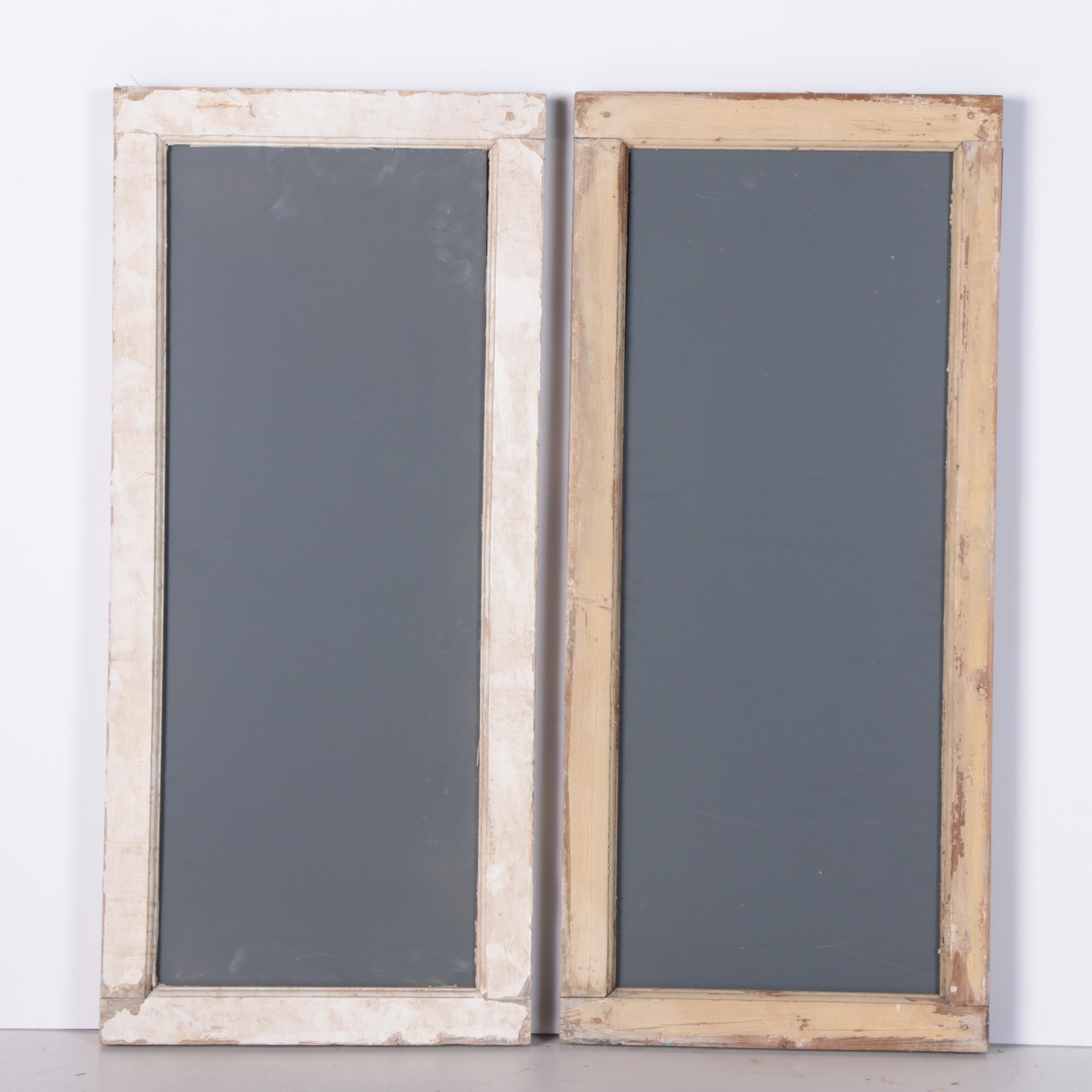 Rusticated Pine Window Frames with Mirrored Panes | EBTH