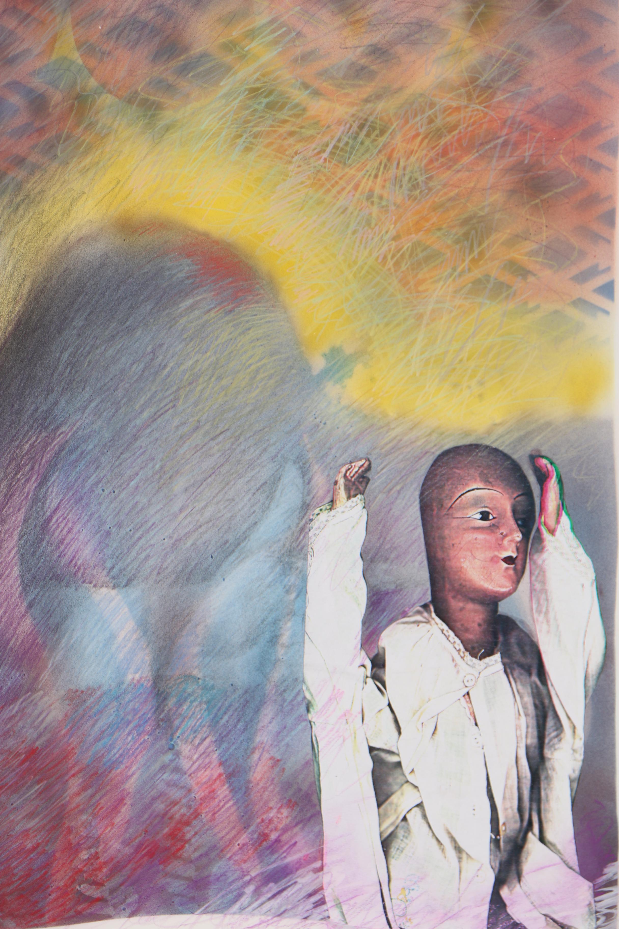 Merle Rosen Mixed Media Composition | EBTH