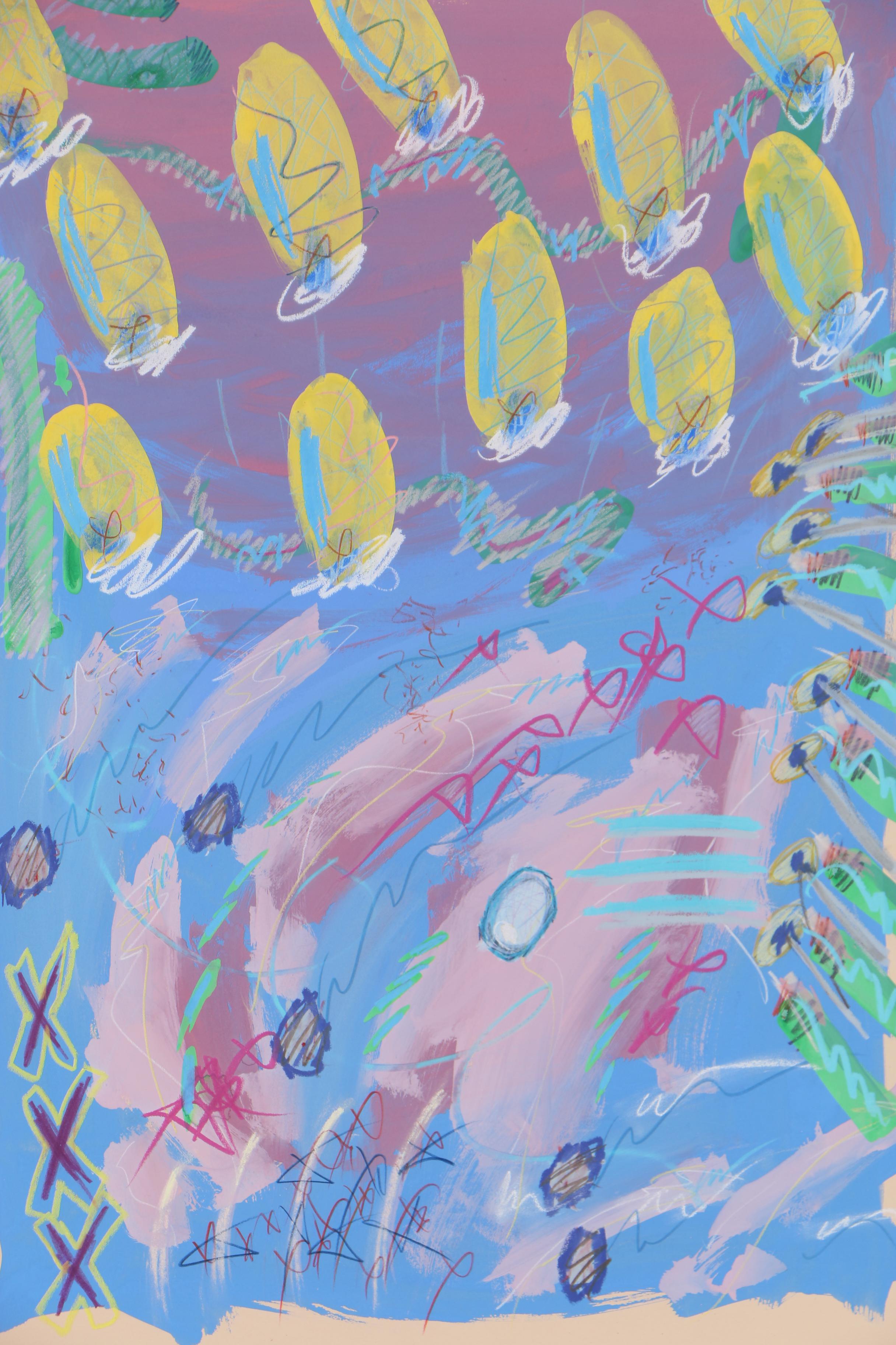 Merle Rosen Mixed Media Painting | EBTH