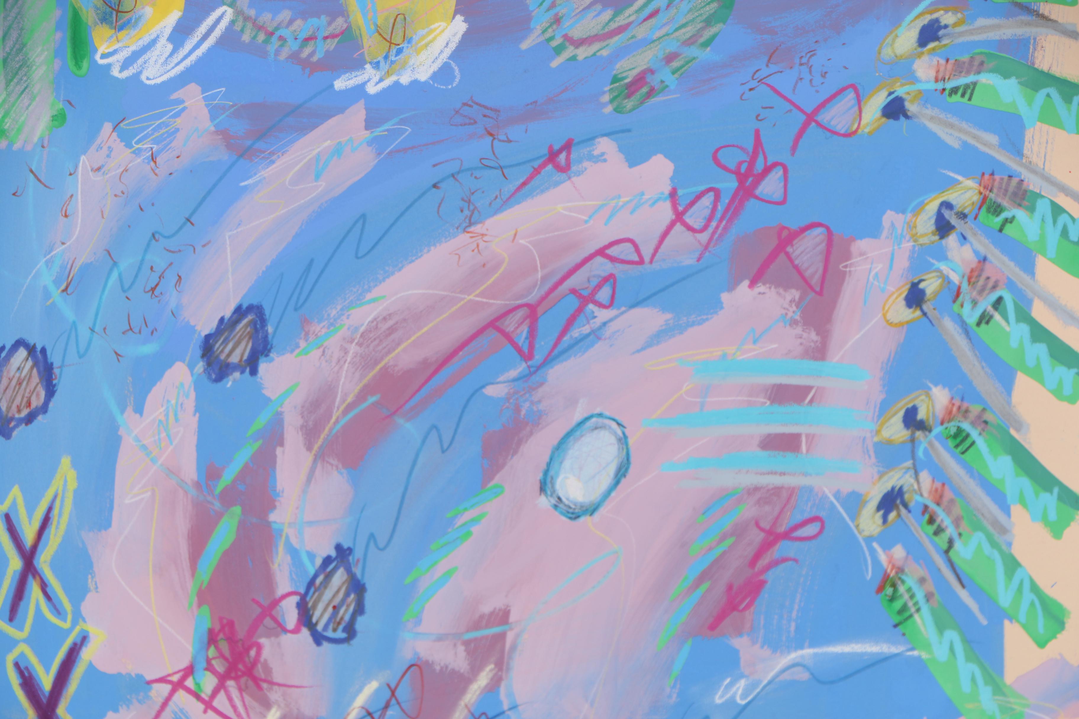 Merle Rosen Mixed Media Painting | EBTH