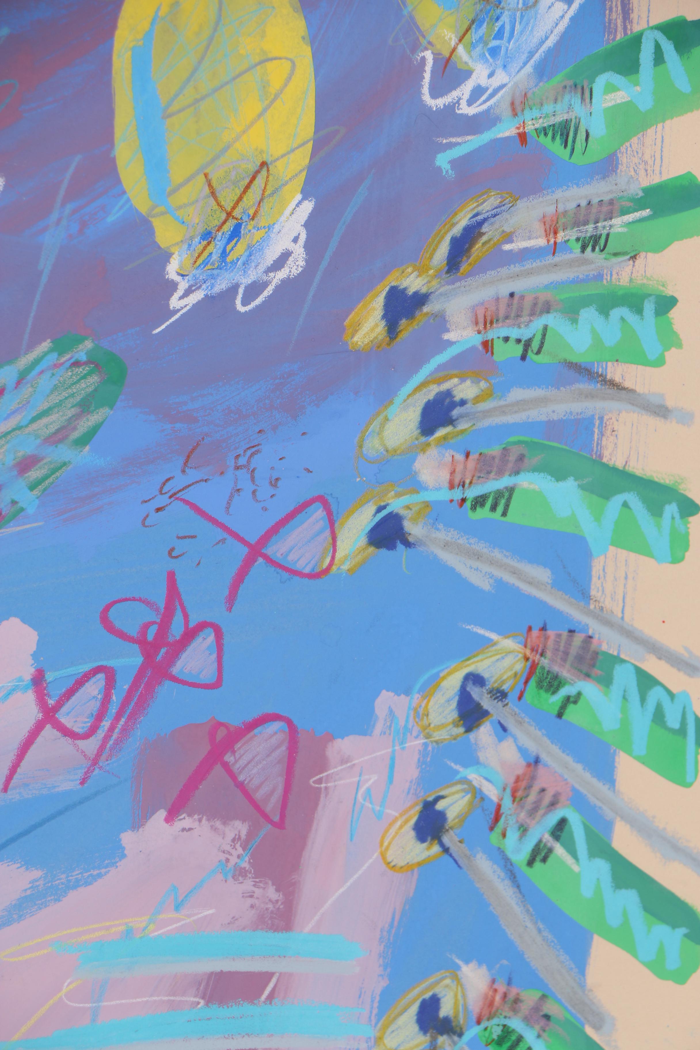 Merle Rosen Mixed Media Painting | EBTH