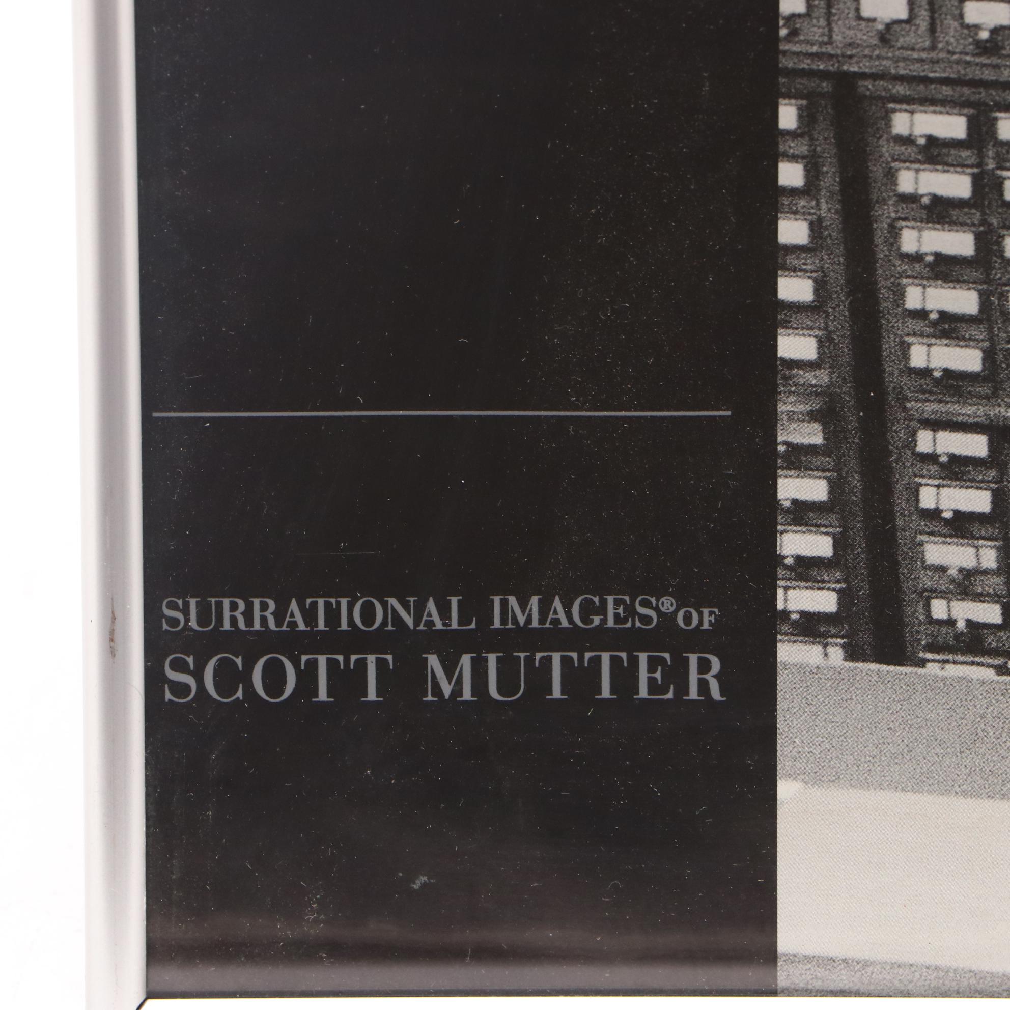 Offset Lithograph after Scott Mutter of Surreal Cityscape Photomontage ...