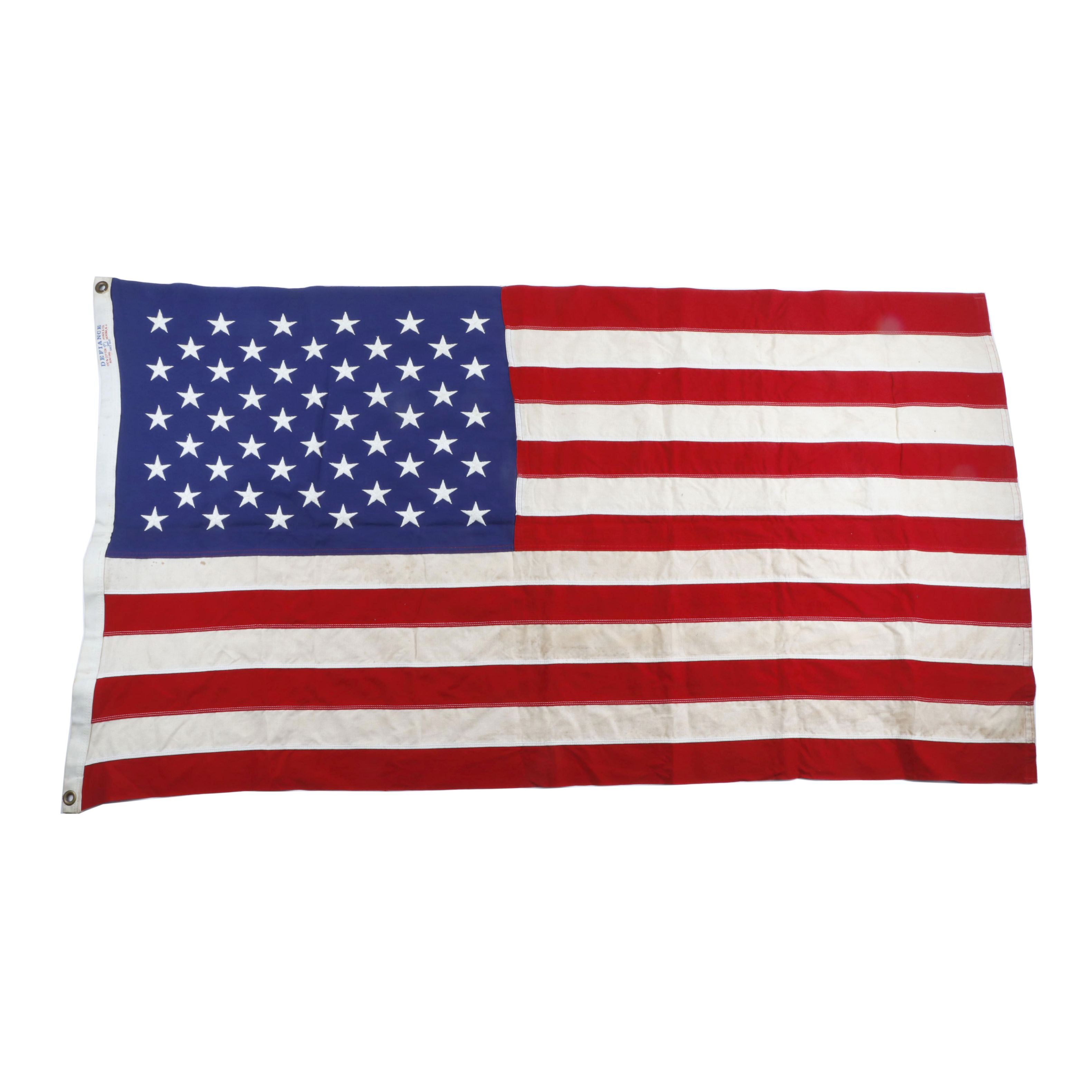Vintage Annin Flagmakers 50 Star American Flag | EBTH