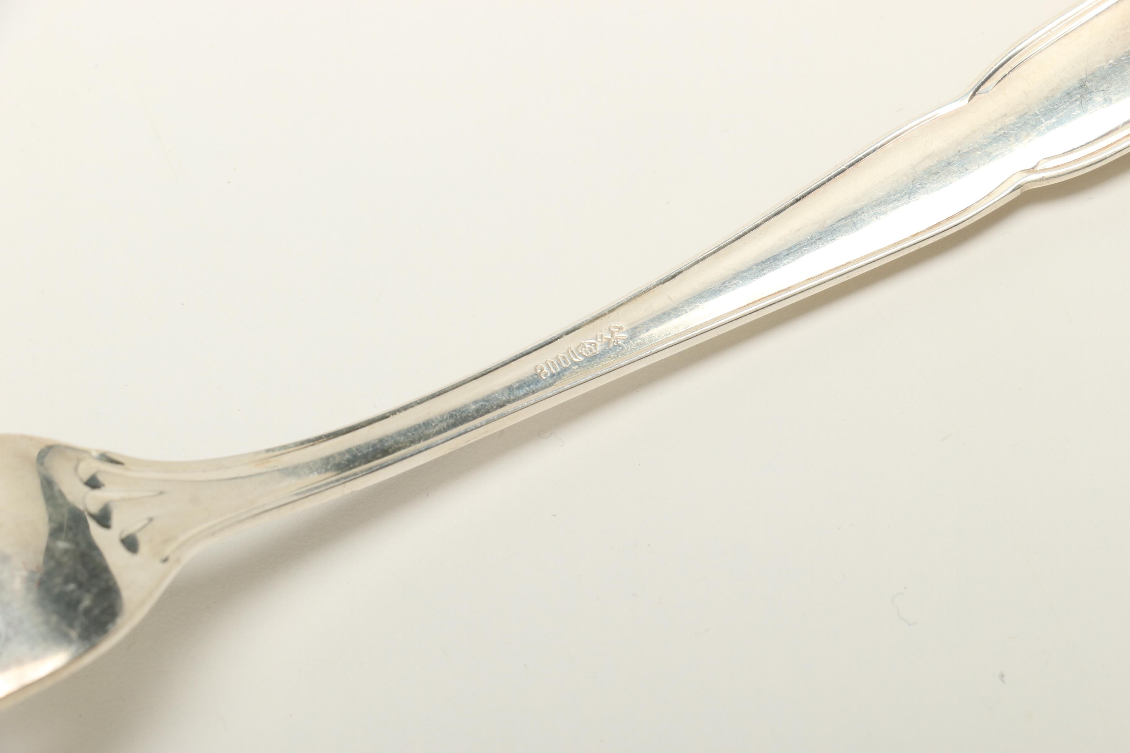 Rostfrei Solingen German 800 Silver Flatware in Case | EBTH