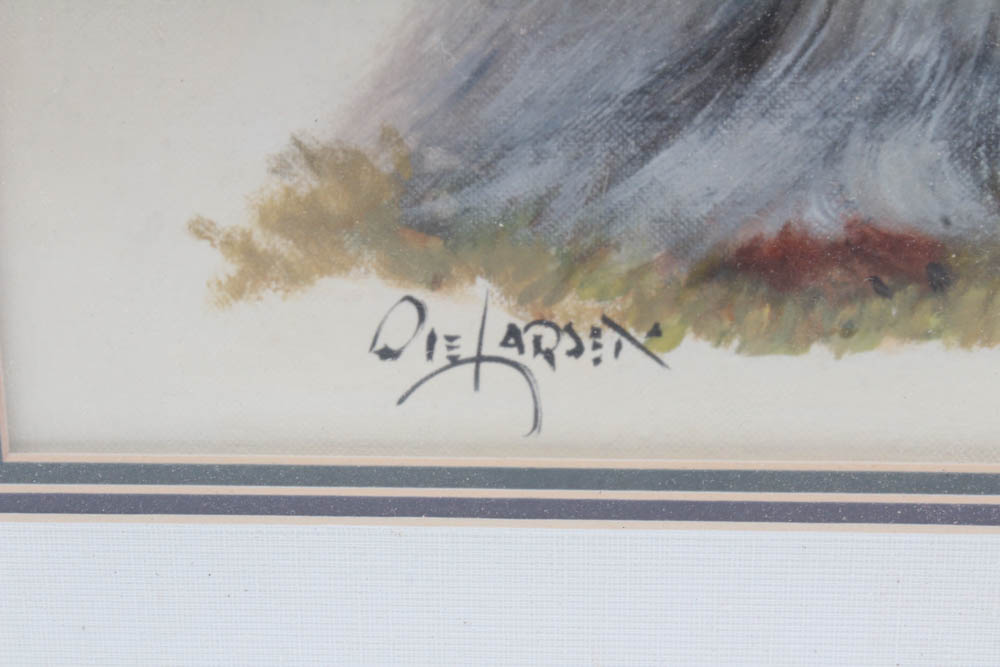 Ole Larsen Oil Painting | EBTH