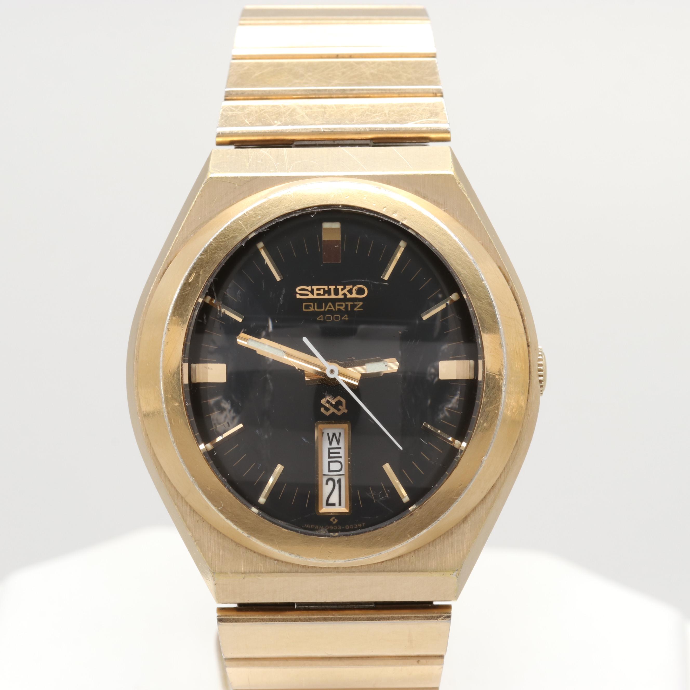 Seiko 4004 Stainless Steel Quartz Wristwatch | EBTH