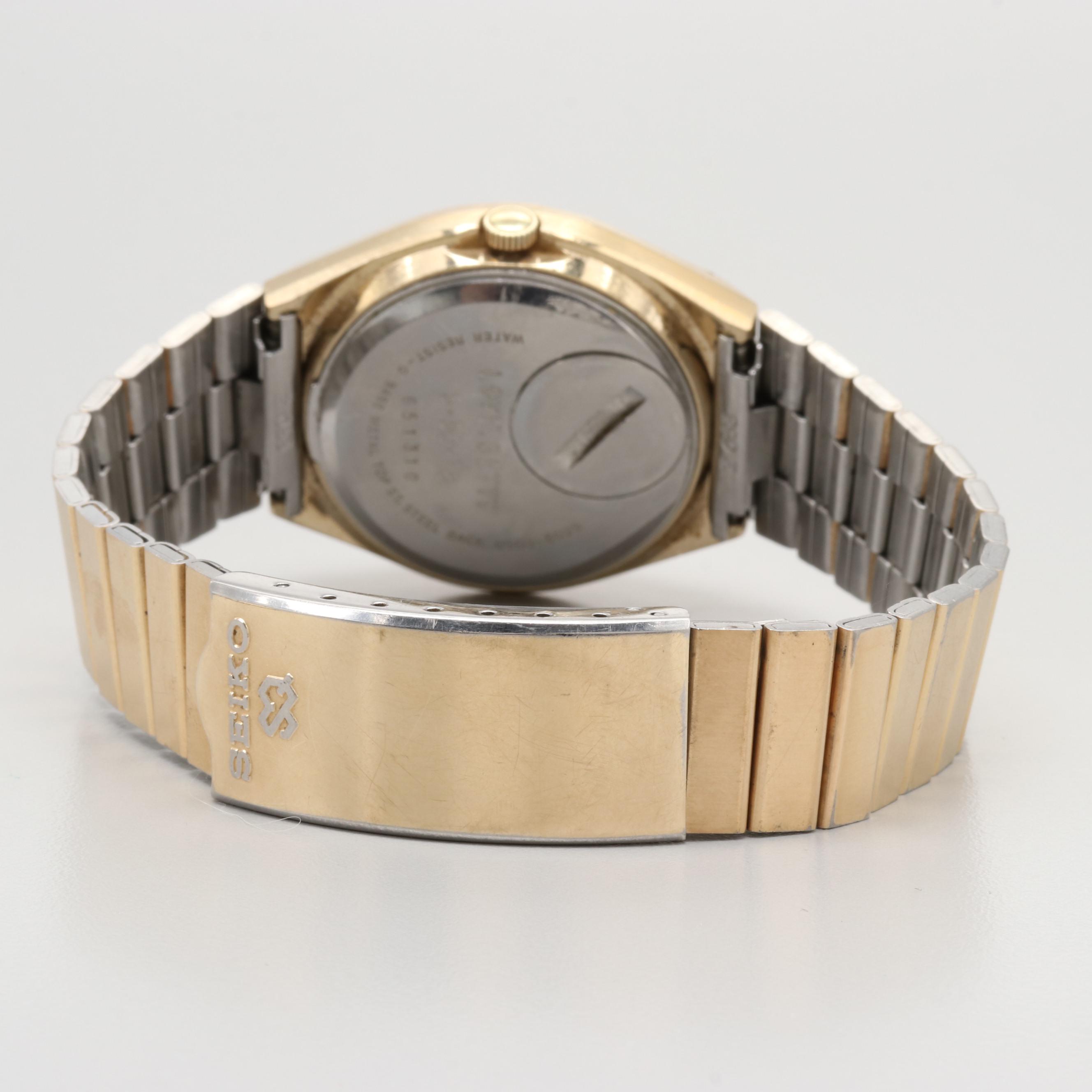 Seiko 4004 Stainless Steel Quartz Wristwatch | EBTH