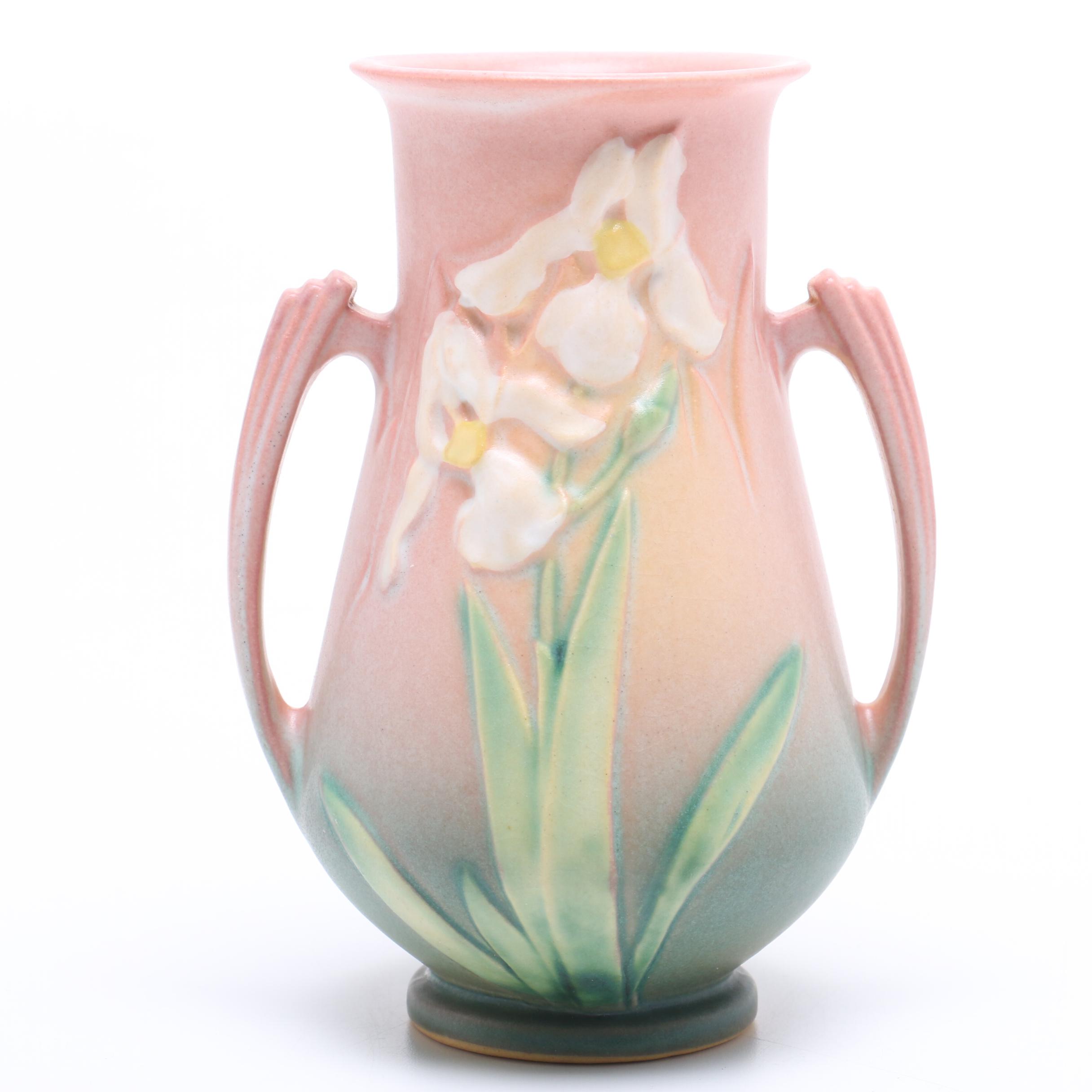 Roseville Pottery "Iris" Vases | EBTH