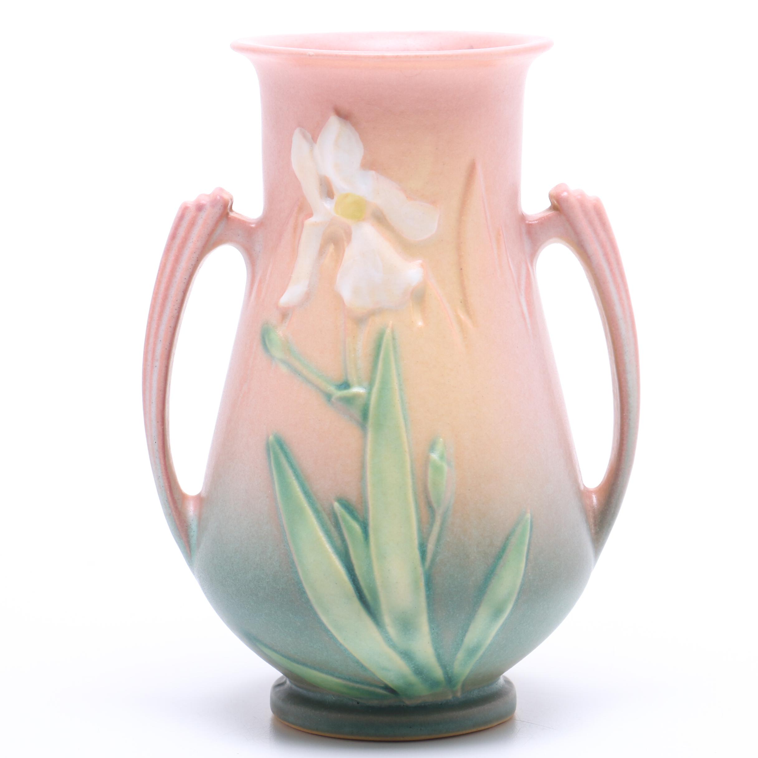 Roseville Pottery "Iris" Vases | EBTH