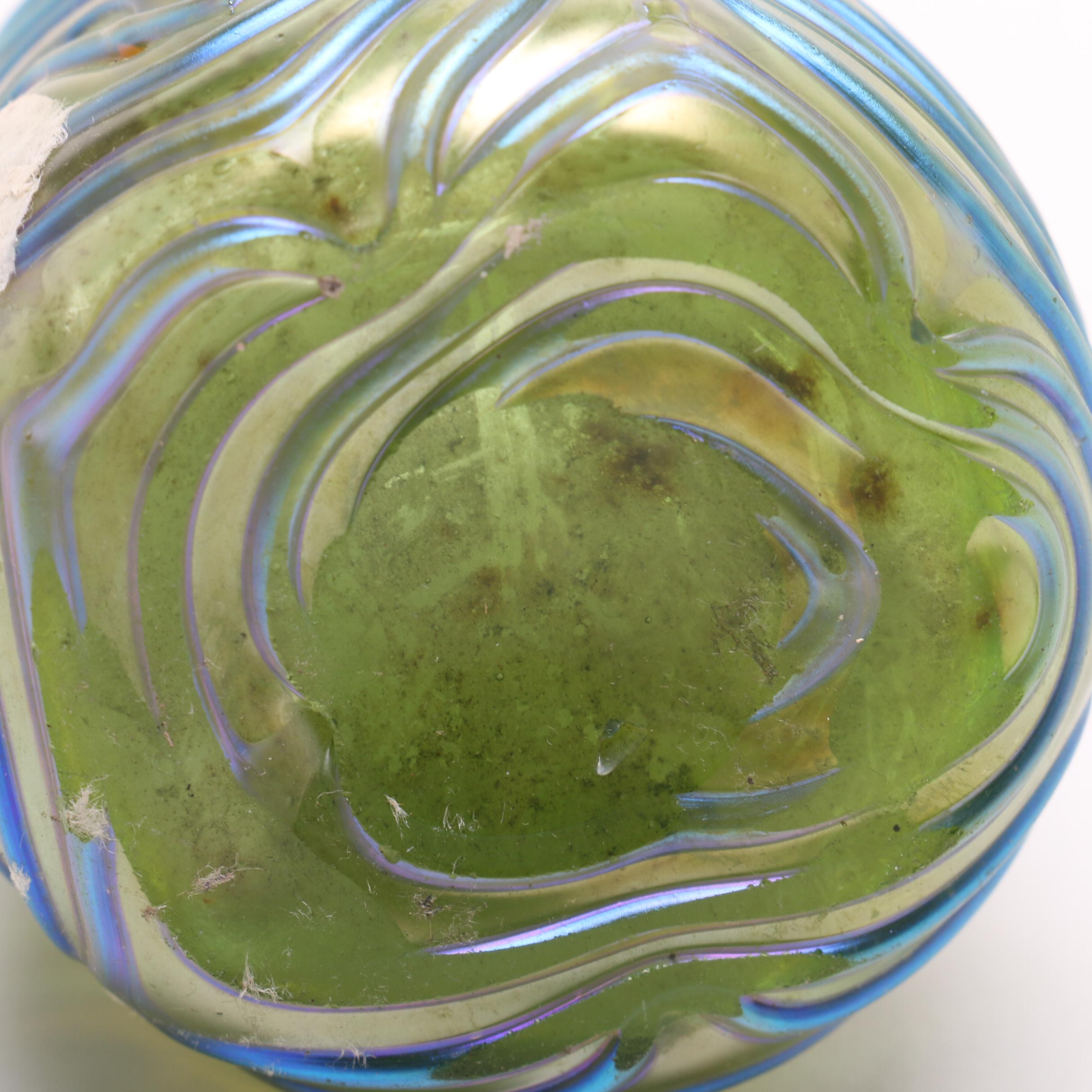 Art Glass with Loetz "Formosa", Dominick Labino, Steuben Aurene and ...