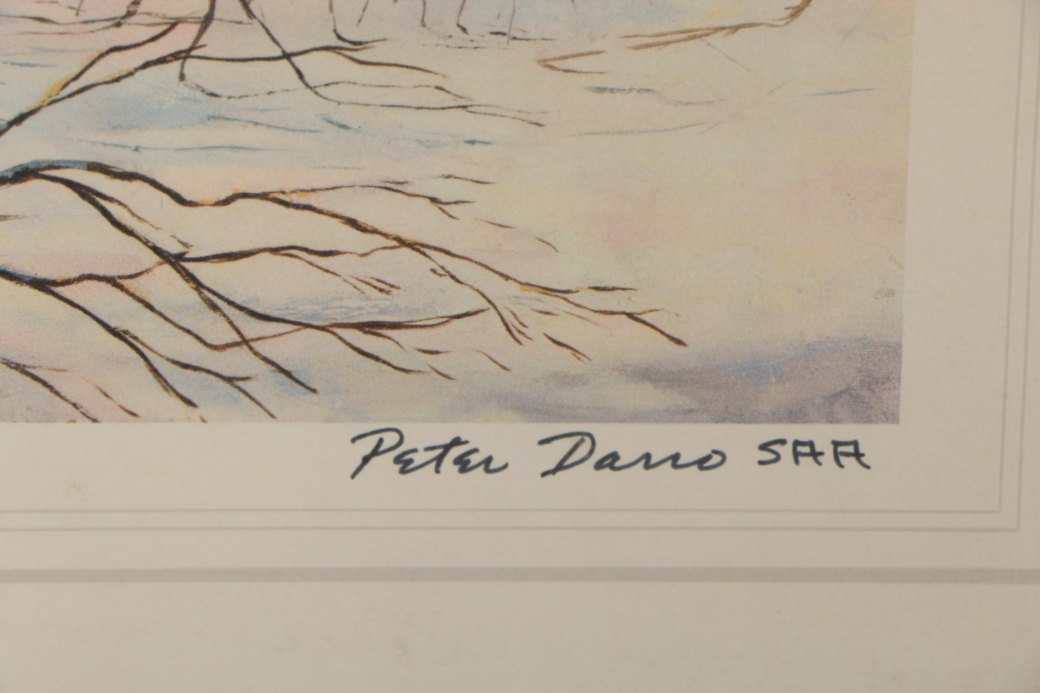 Peter Darro Offset Lithograph "Ruffed Grouse" | EBTH