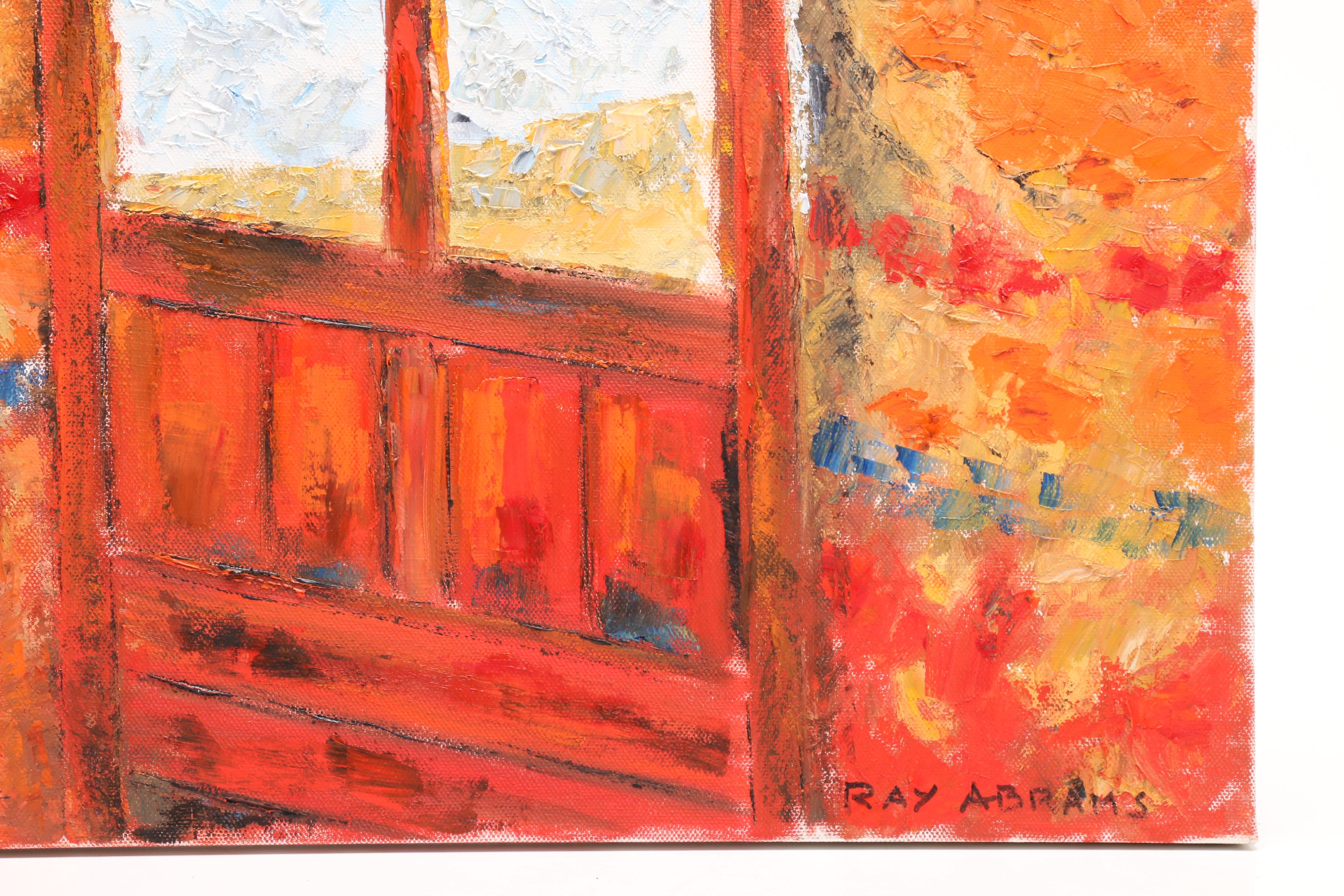 Ray Abrams Oil Painting of Interior Scene | EBTH