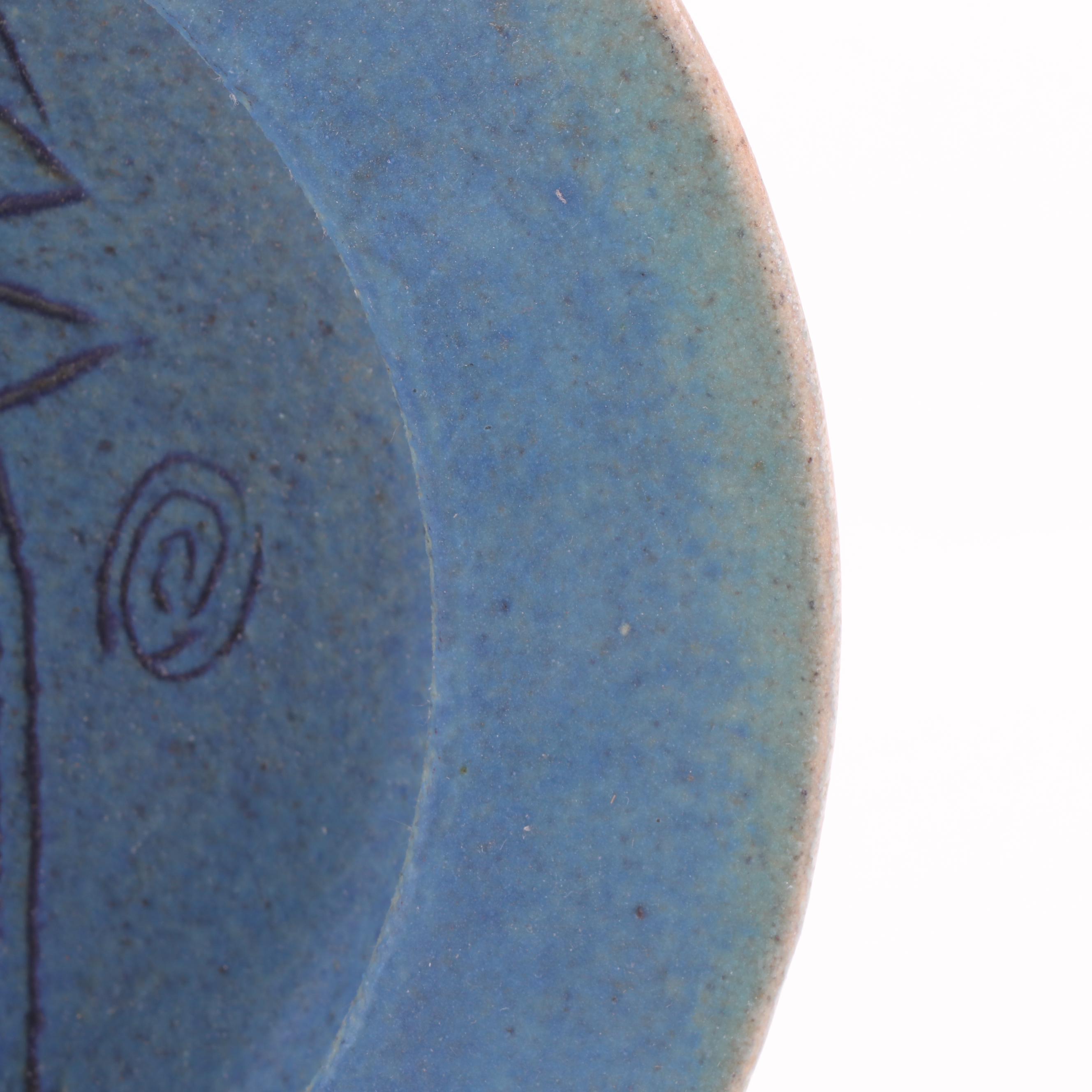 Edwin and Mary Scheier Abstract Stoneware Bowl, circa 1965 | EBTH