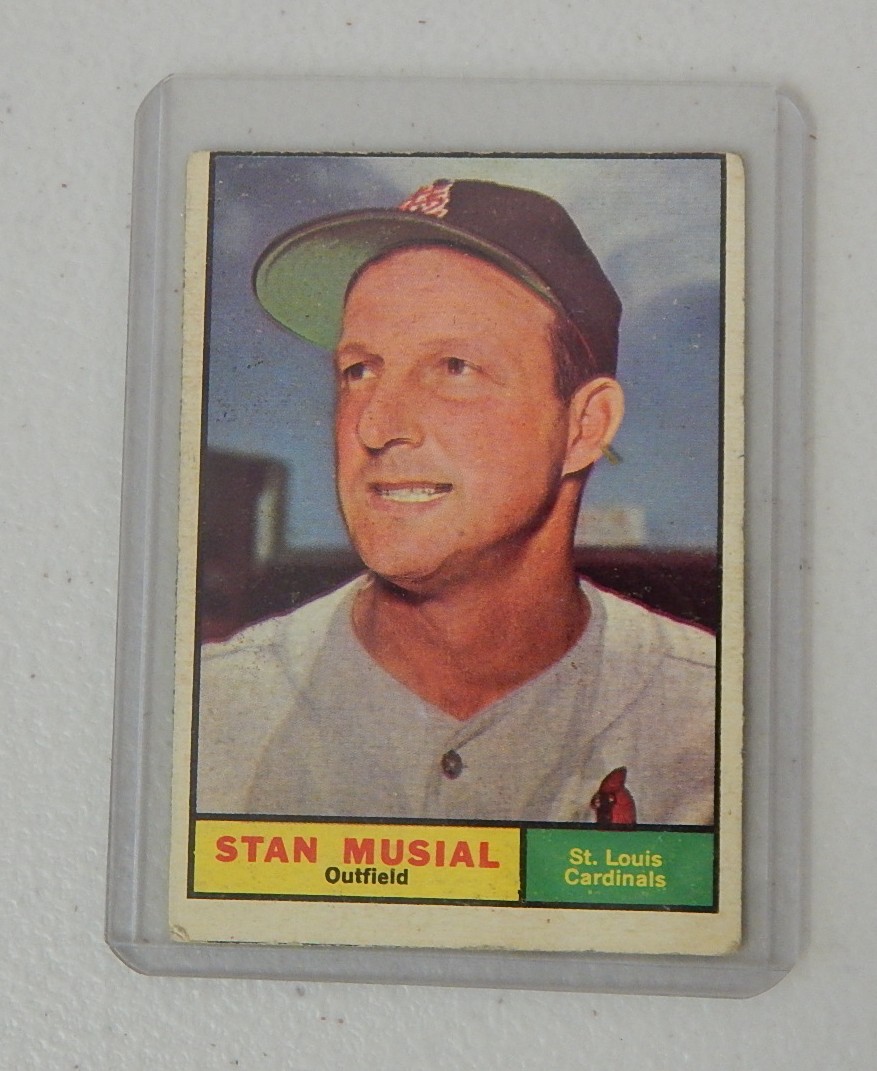 1955 "Baseball Stars" Magazine and 1961 Stan Musial #290 Card | EBTH