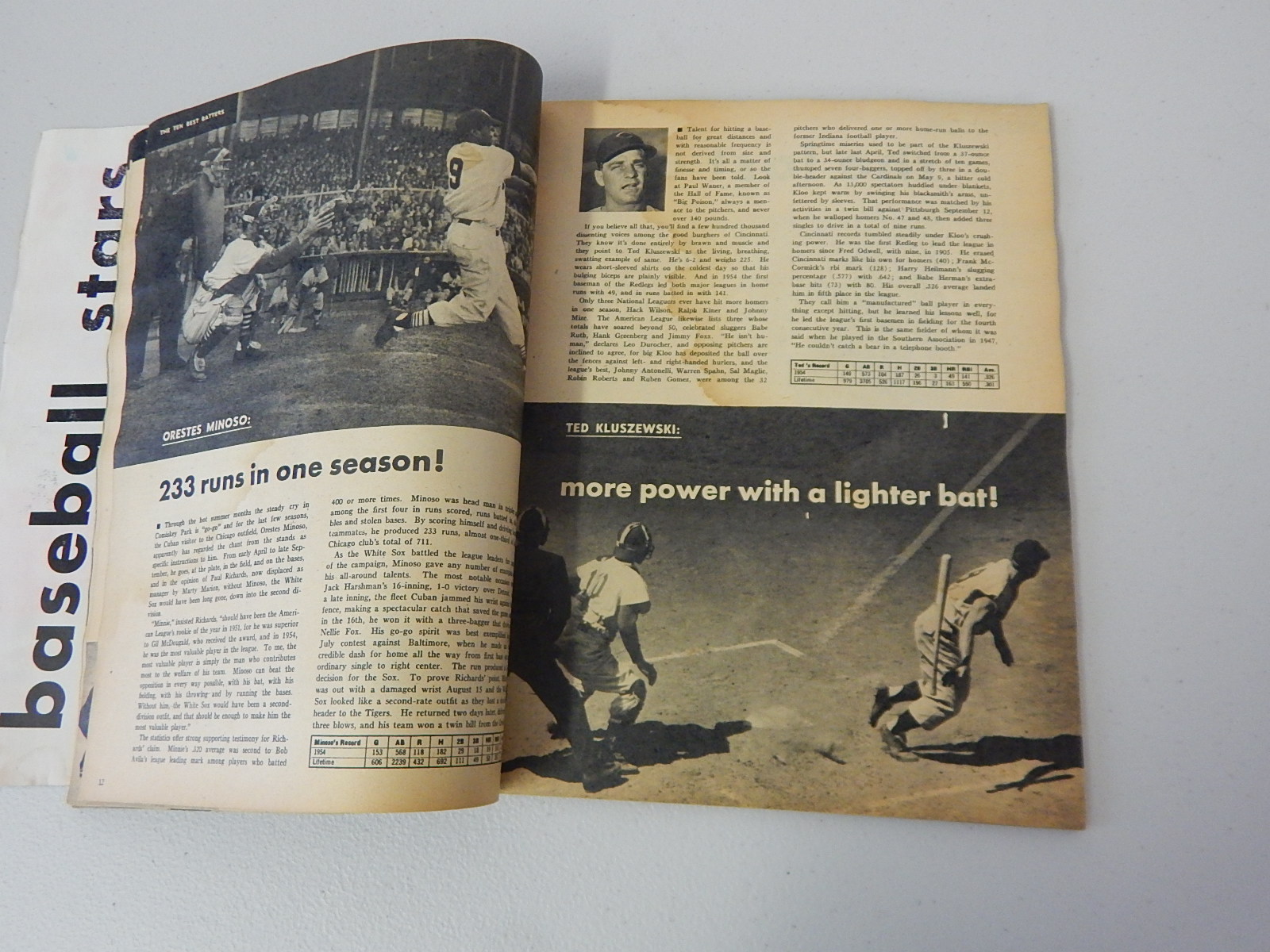 1955 "Baseball Stars" Magazine and 1961 Stan Musial #290 Card | EBTH