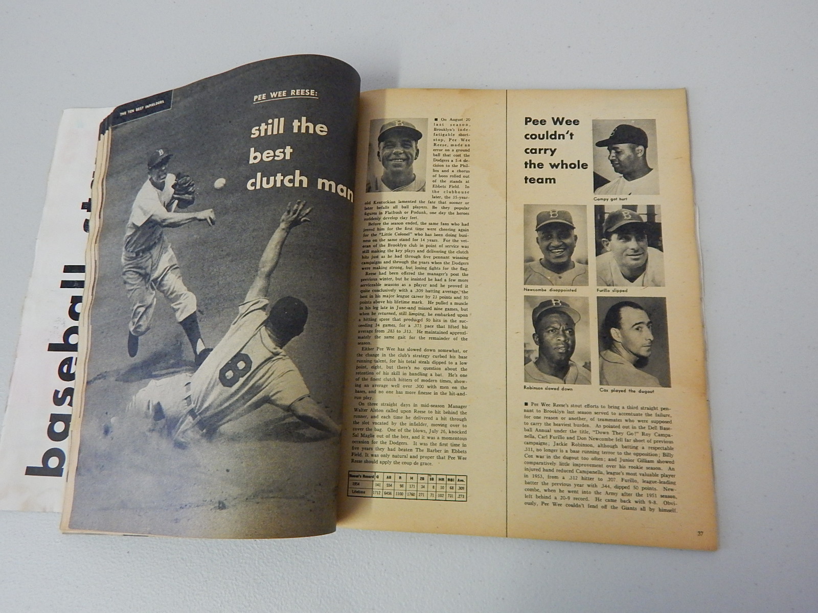 1955 "Baseball Stars" Magazine and 1961 Stan Musial #290 Card | EBTH