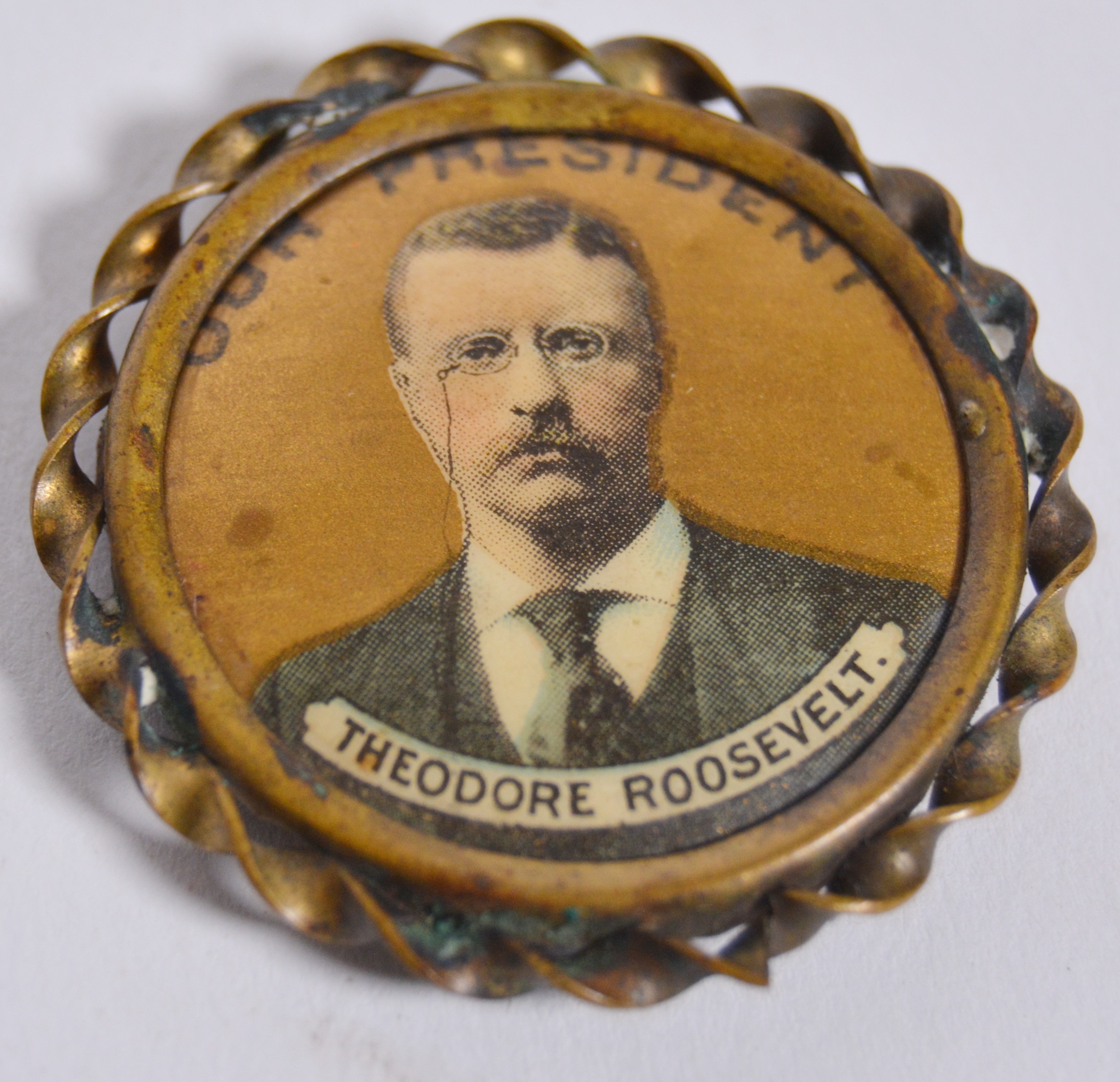 Theodore Roosevelt Campaign Pin | EBTH