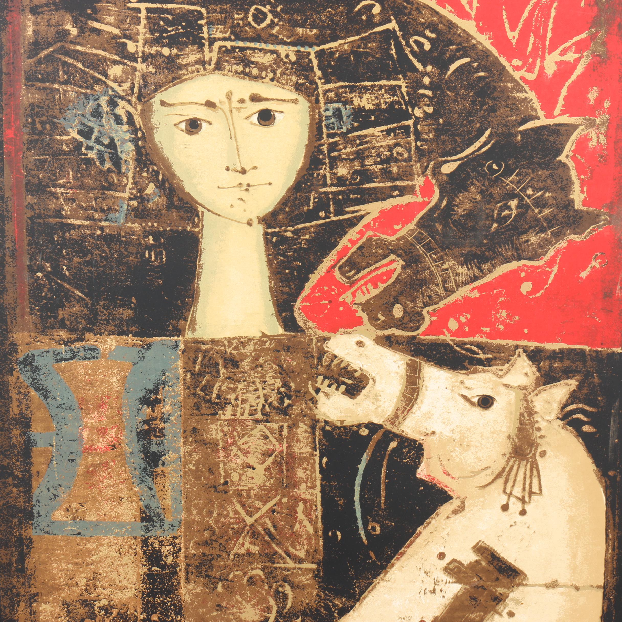 Mersad Berber Serigraph "Prince of Horses" | EBTH