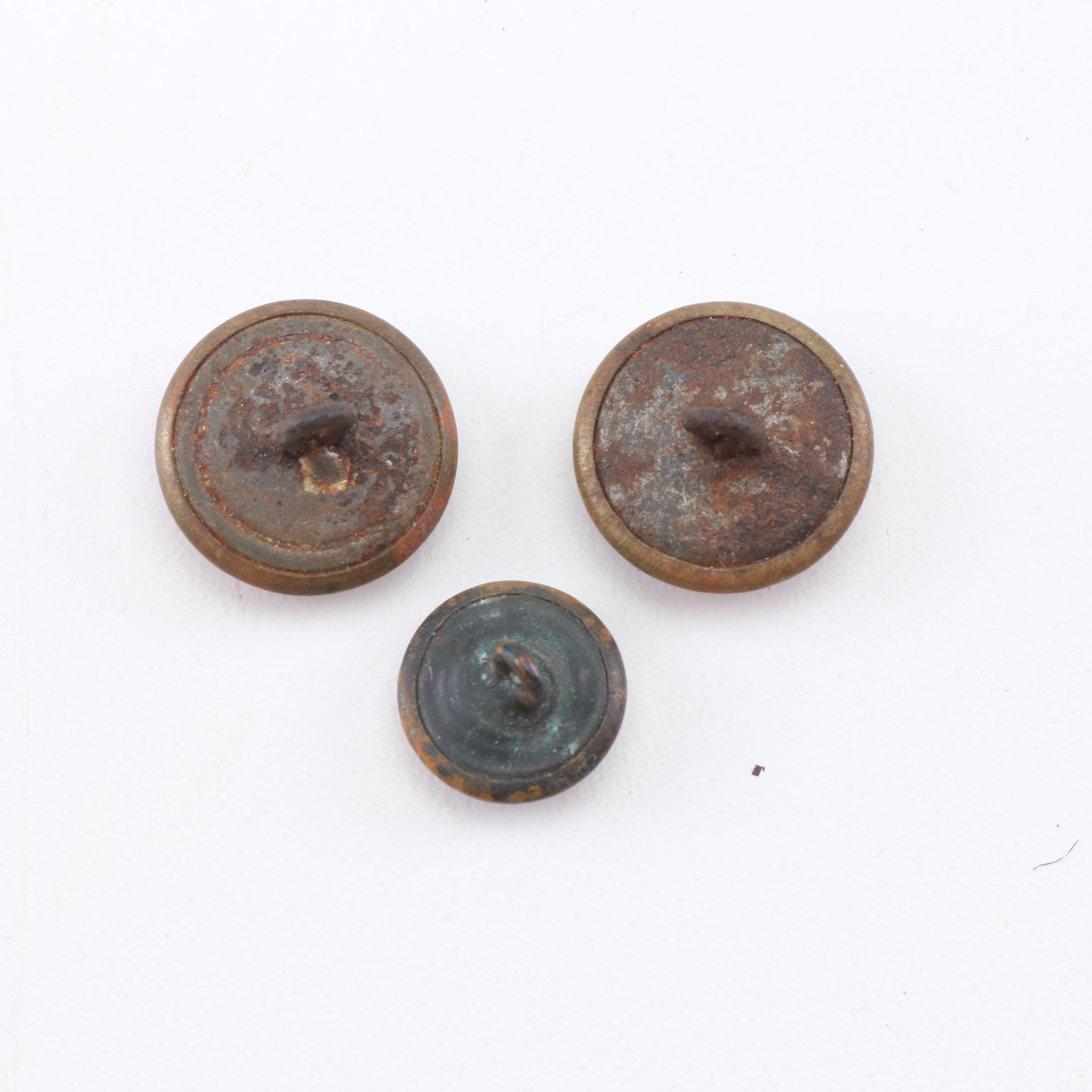 Civil War Era Union Uniform Buttons, including Scoville, Horstmann and ...
