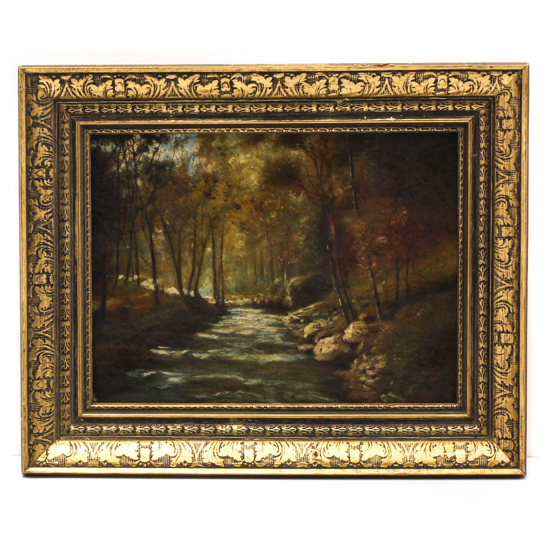 Antique Patrick Vincent Berry Landscape Oil Painting | EBTH